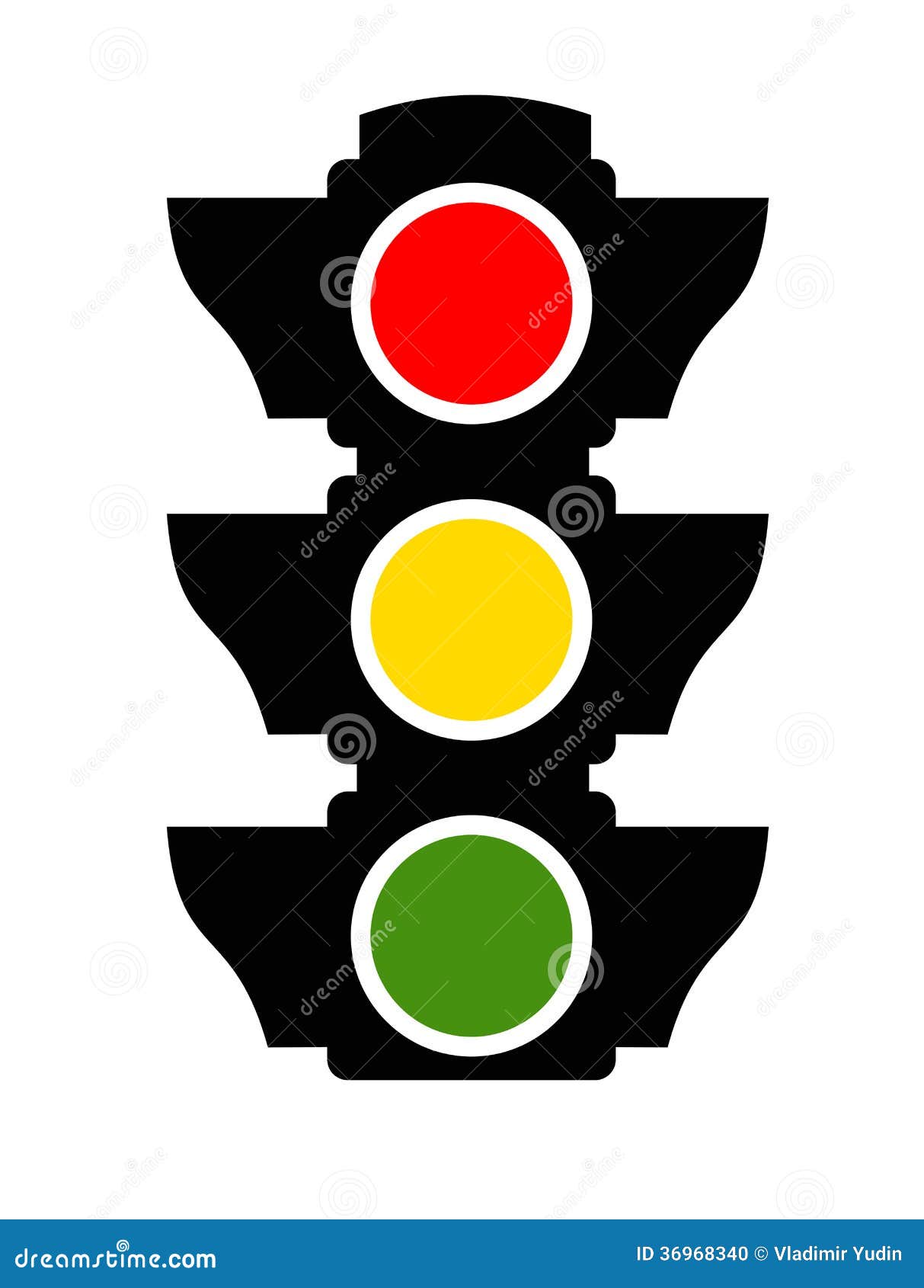 Icona del semaforo illustrazione vettoriale. Illustrazione di rosso ...