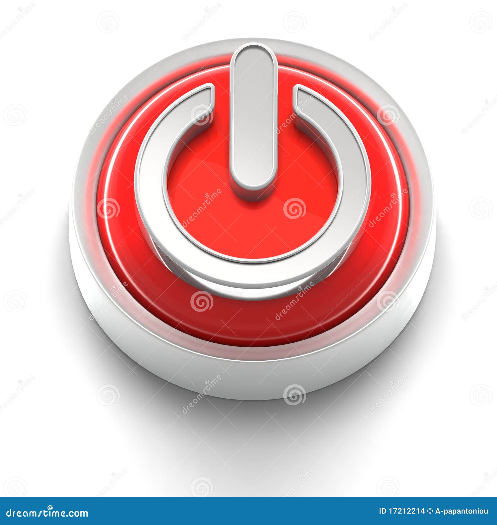 Icona del tasto: Potenza illustrazione di stock. Illustrazione di ...