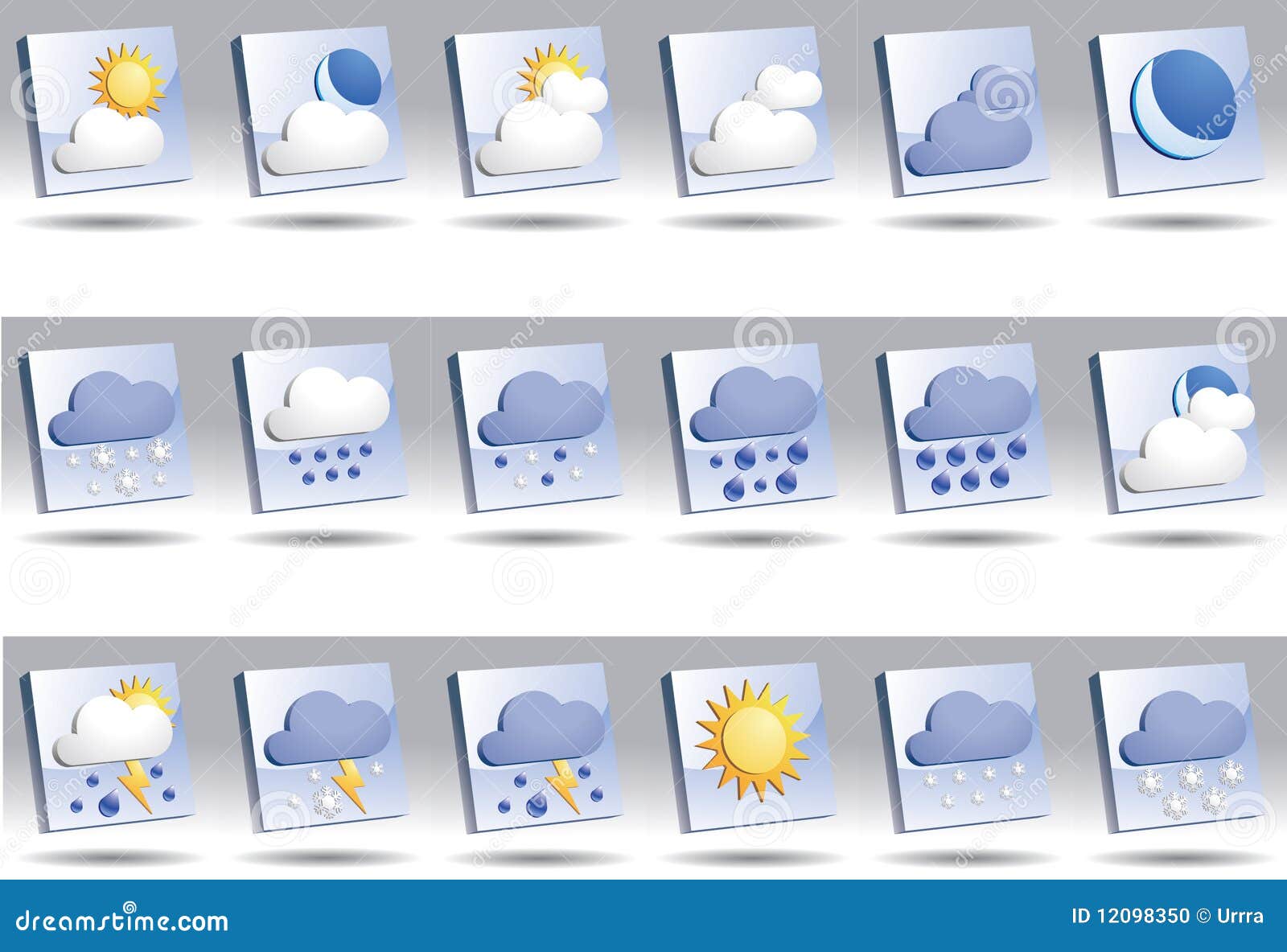 Icona del tempo illustrazione di stock. Illustrazione di tempesta ...