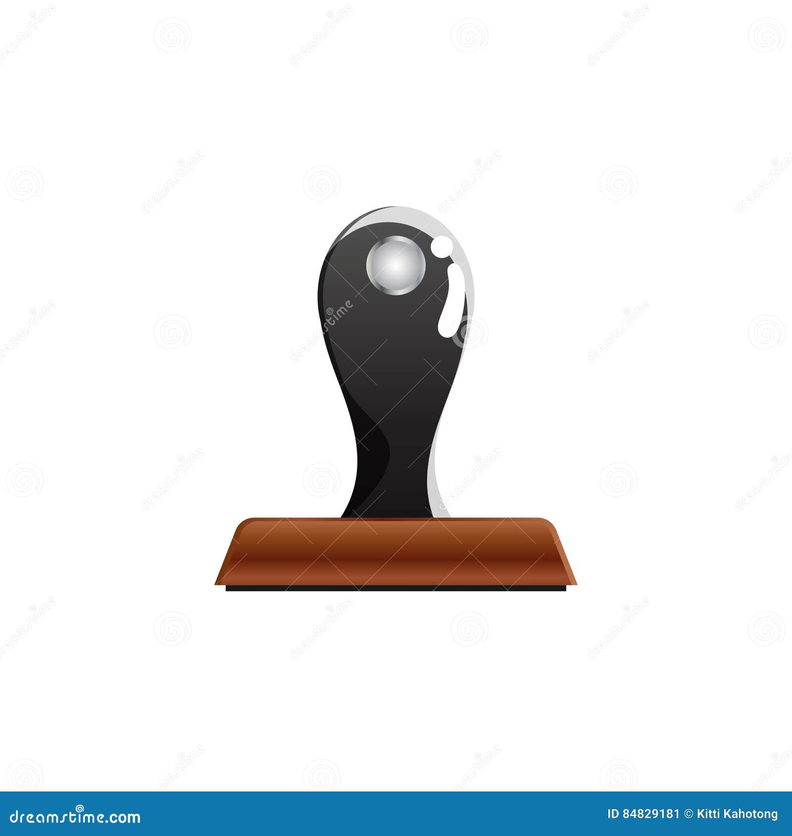 Icona del timbro di gomma illustrazione vettoriale. Illustrazione di ...