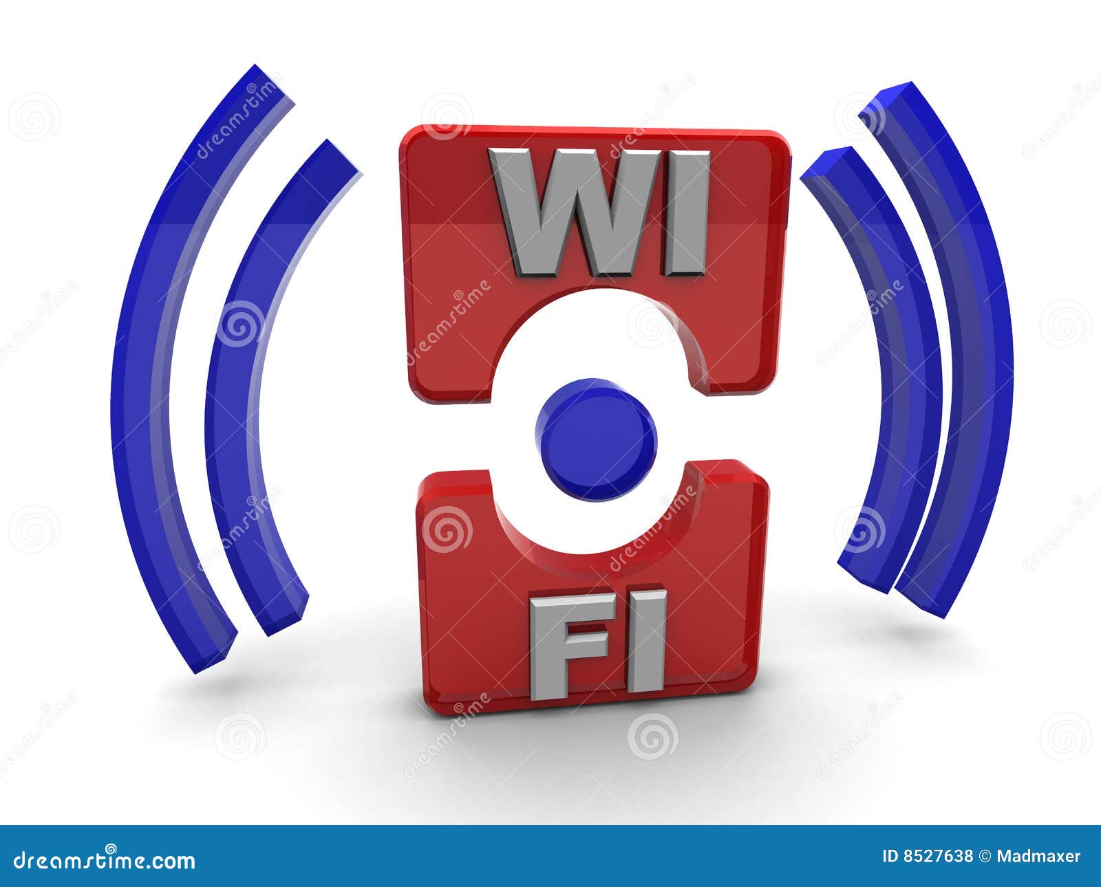 Icona del Wi-Fi illustrazione di stock. Illustrazione di calcolatore ...