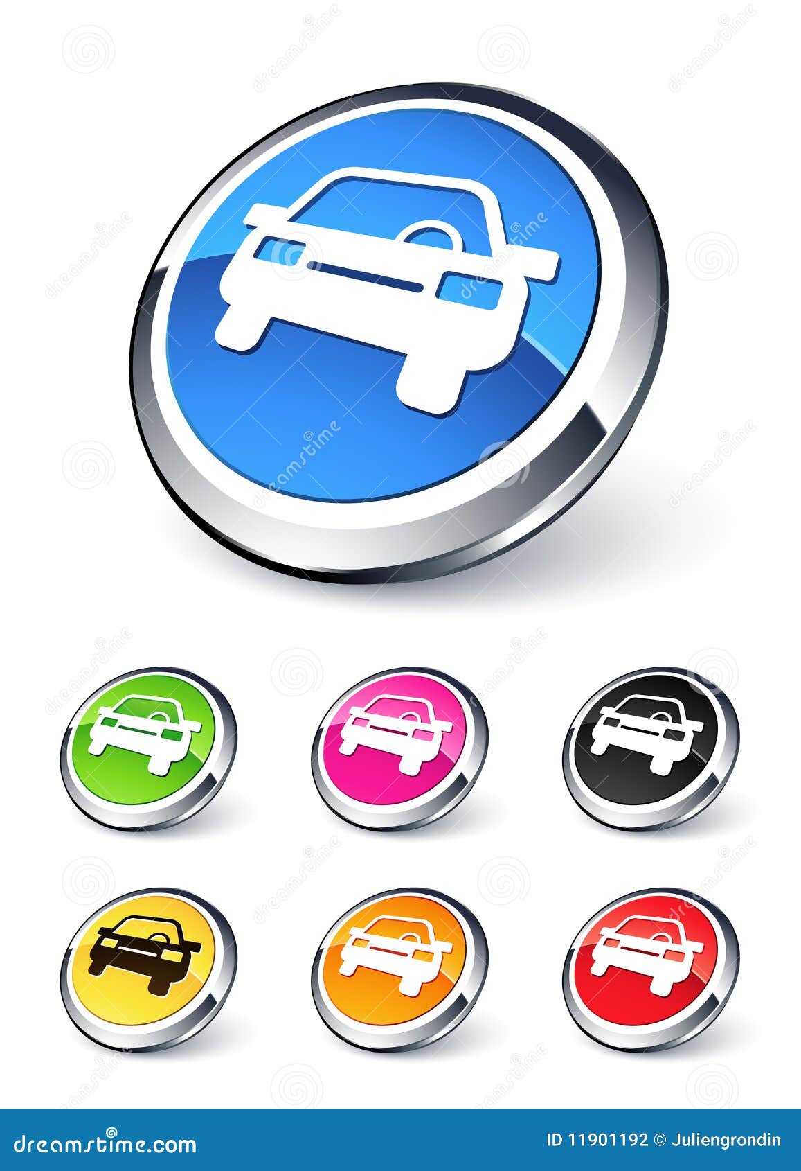 Icona dell'automobile illustrazione vettoriale. Illustrazione di ...