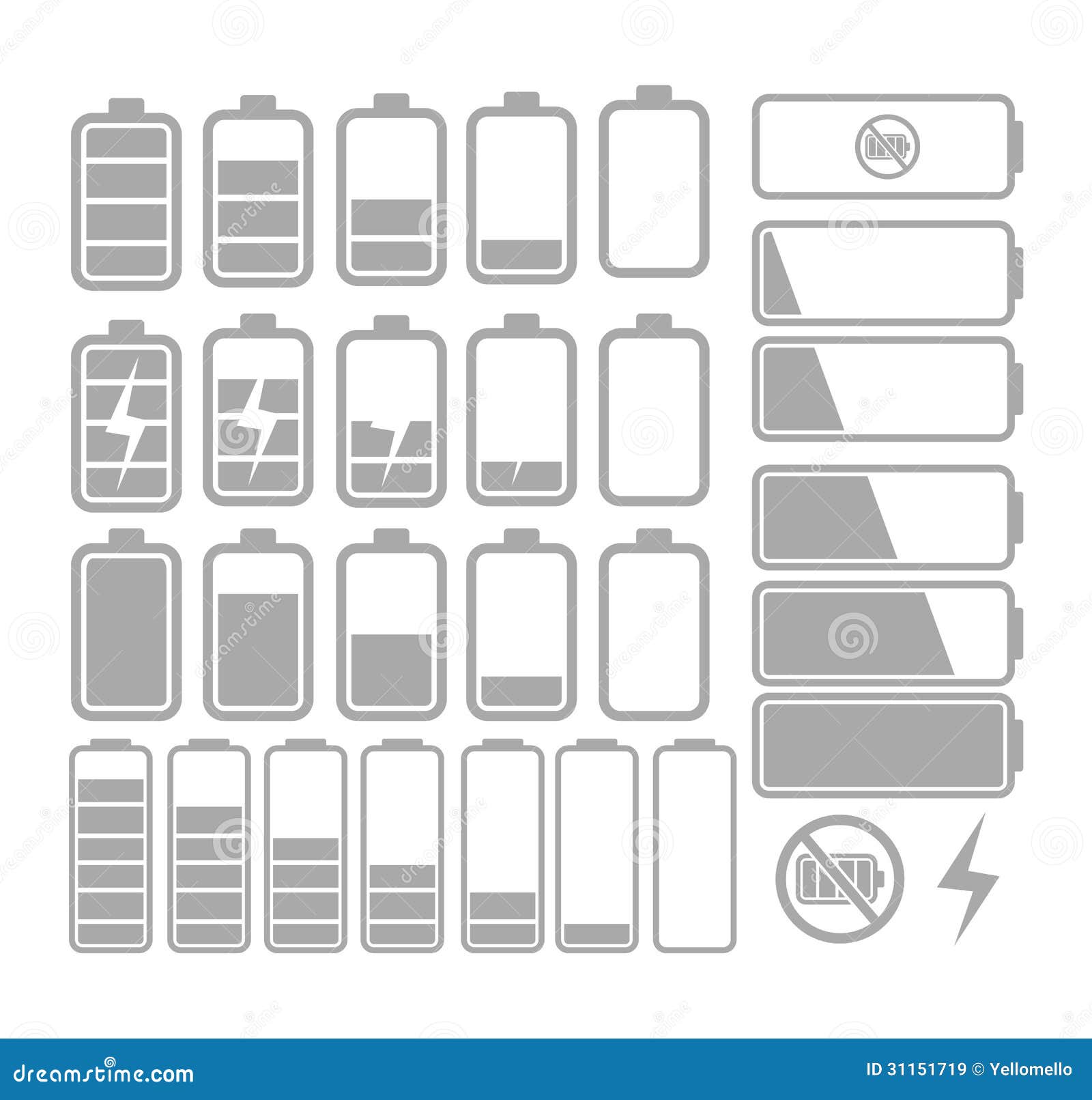 Icona della batteria illustrazione vettoriale. Illustrazione di carica ...