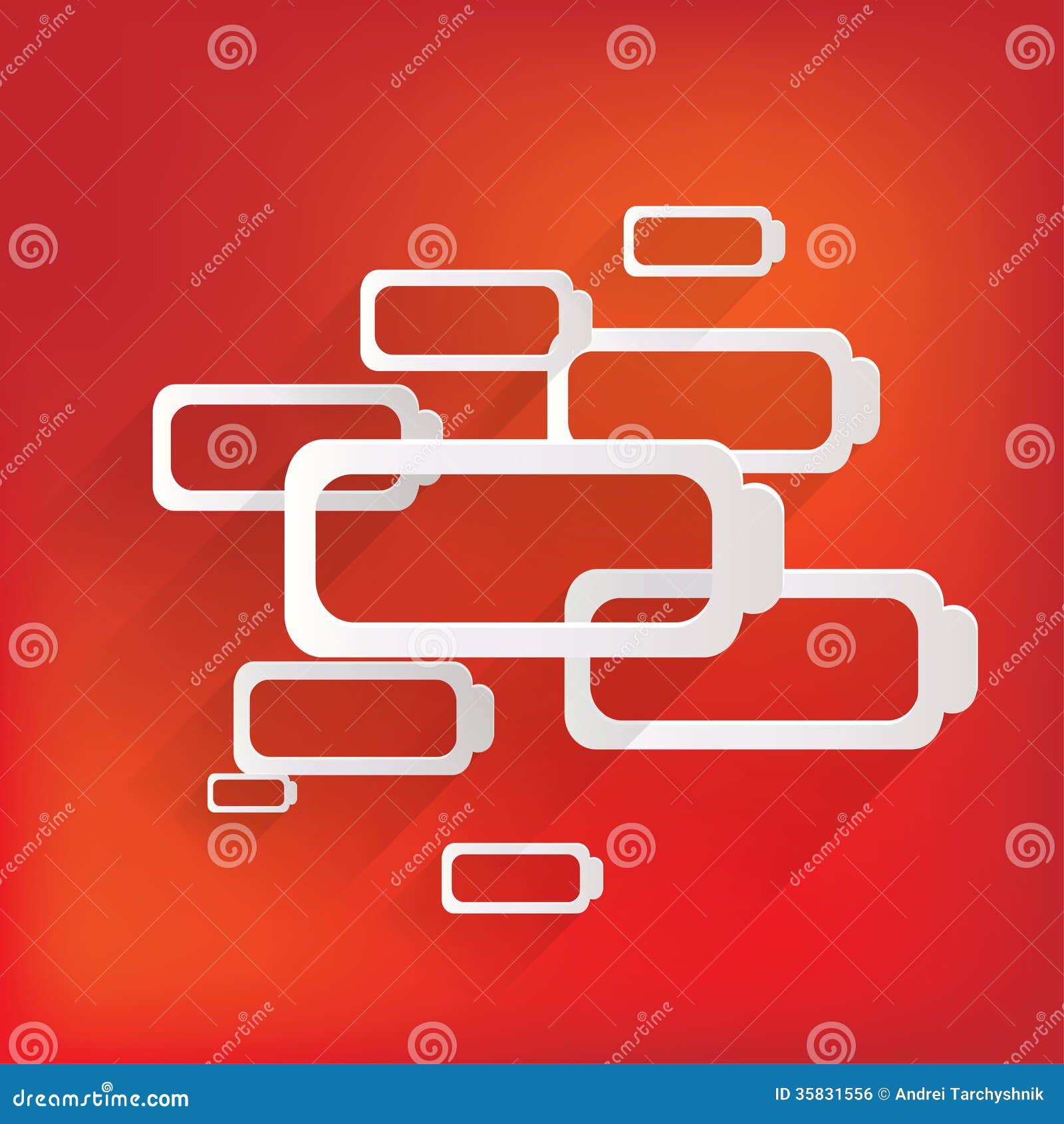 Icona della batteria illustrazione vettoriale. Illustrazione di ...