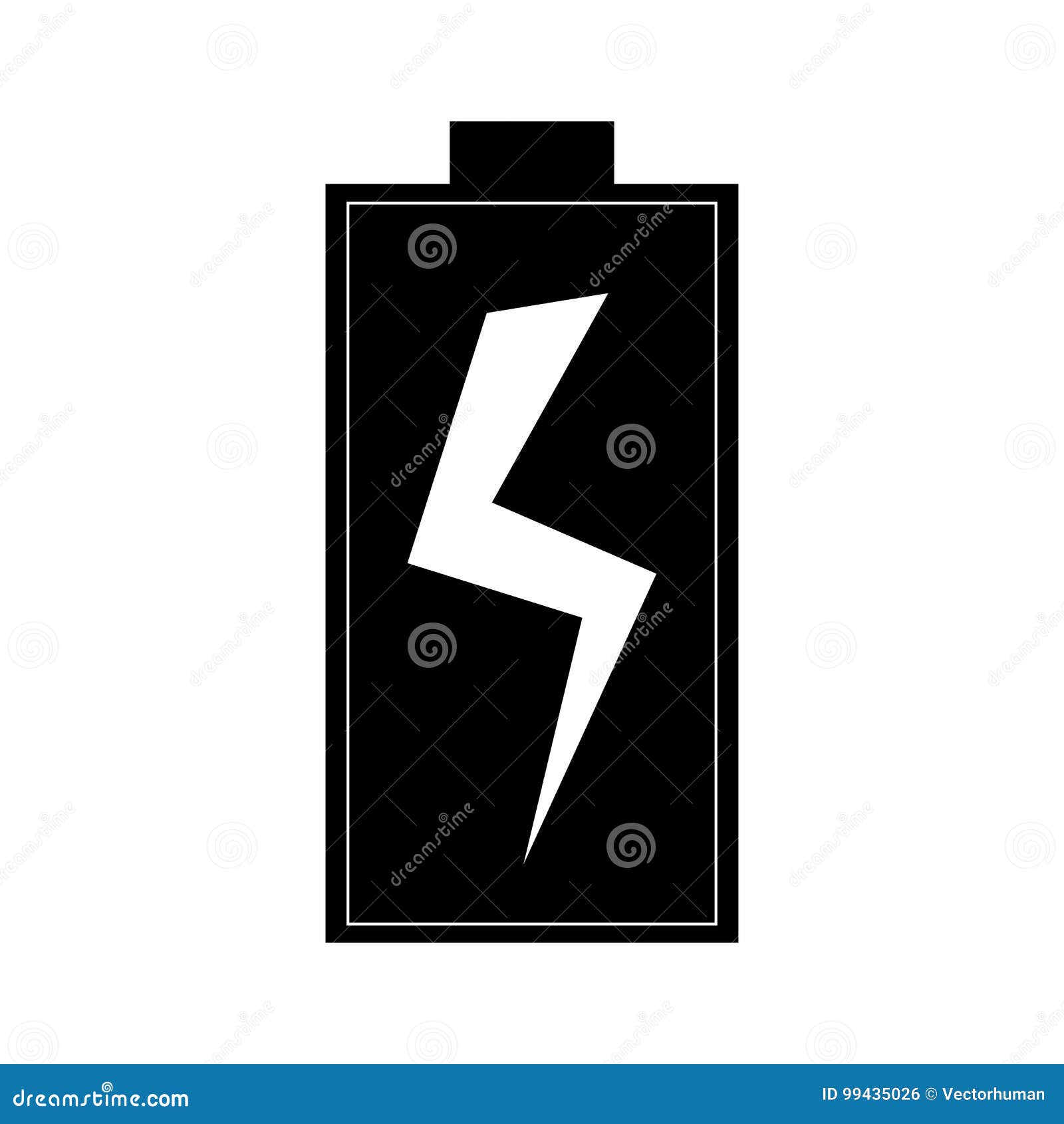 Icona della batteria illustrazione vettoriale. Illustrazione di vettore ...