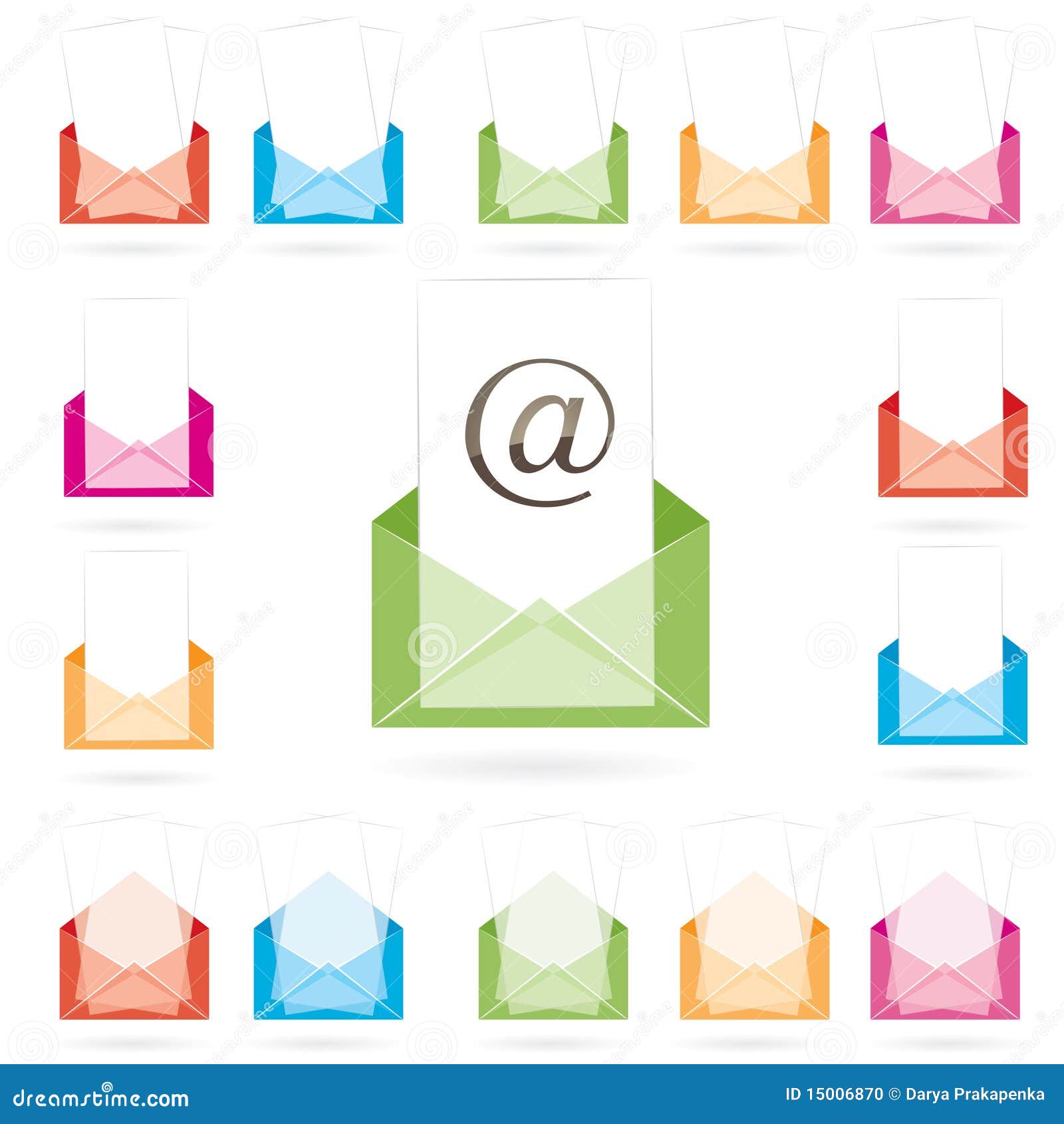 Icona Della Busta. Illustrazione Di Vettore Illustrazione Vettoriale ...