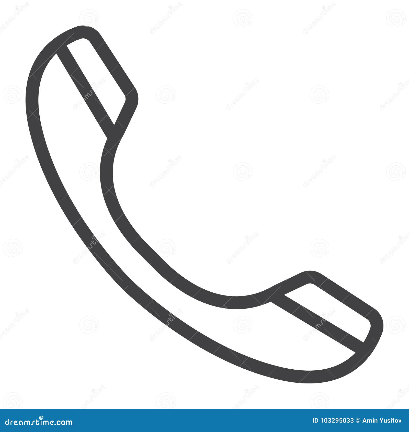 Icona Della Linea Telefonica, Web E Cellulare, Segno Del Contatto ...