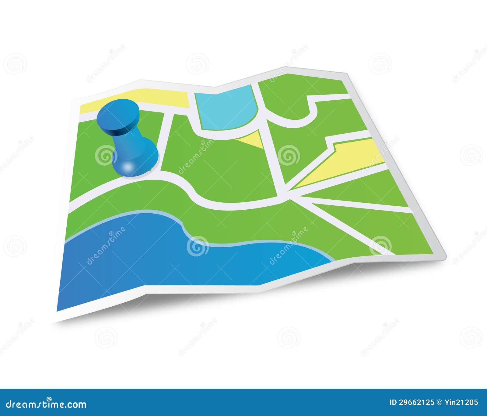 Icona della mappa illustrazione vettoriale. Illustrazione di senso ...