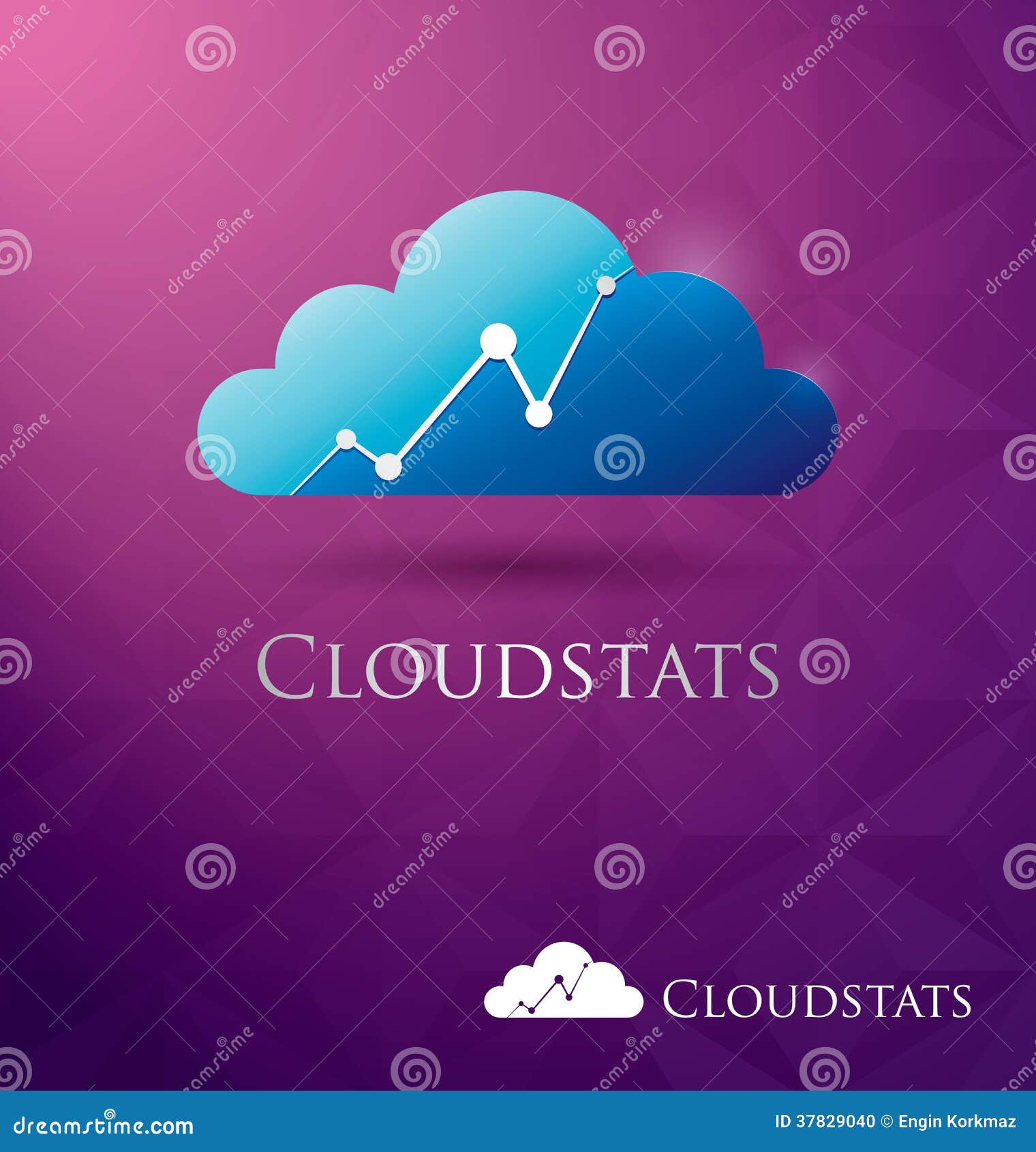 Icona della nuvola illustrazione vettoriale. Illustrazione di ...