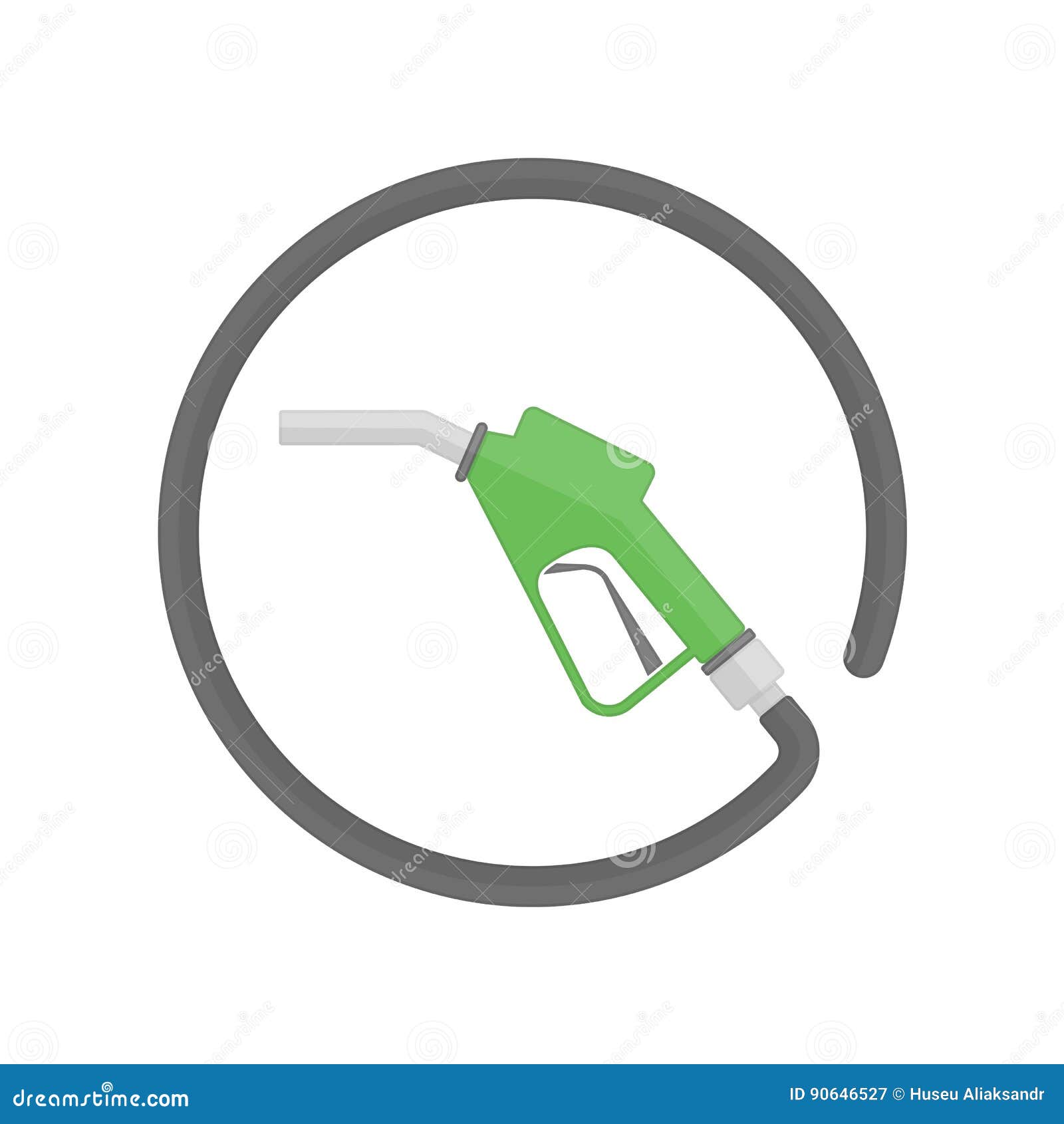 Icona Della Pompa Della Benzina Illustrazione Vettoriale ...