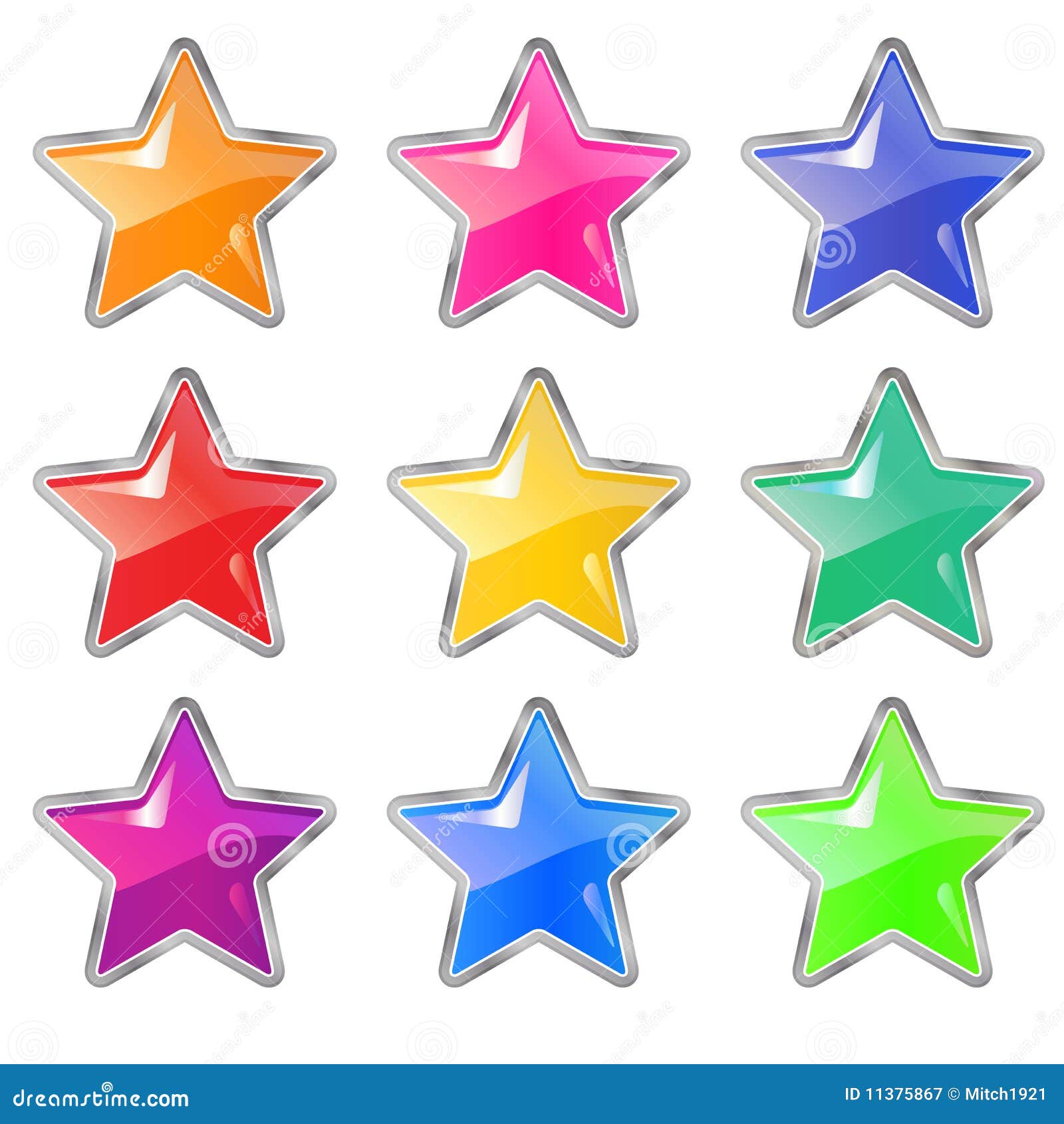 Icona della stella illustrazione vettoriale. Illustrazione di ...