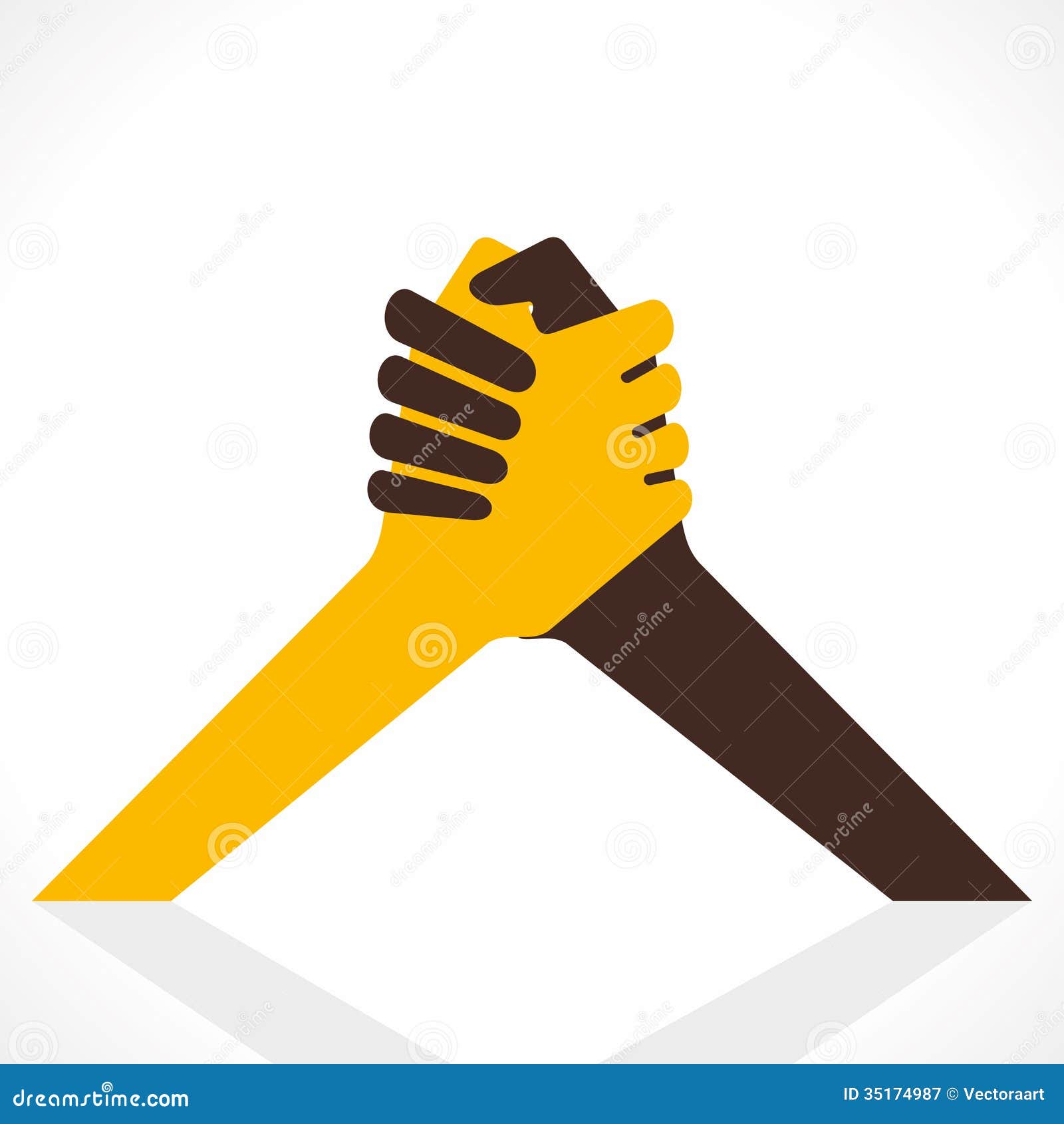 Icona Della Stretta Di Mano Illustrazione Vettoriale - Illustrazione di ...