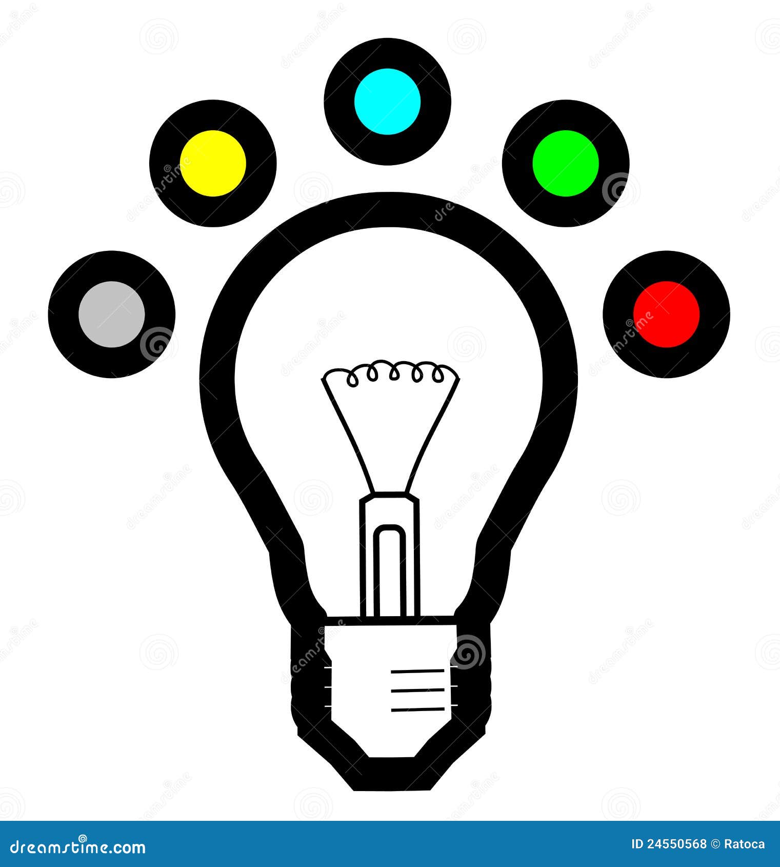 Icona di idea illustrazione vettoriale. Illustrazione di moderno - 24550568