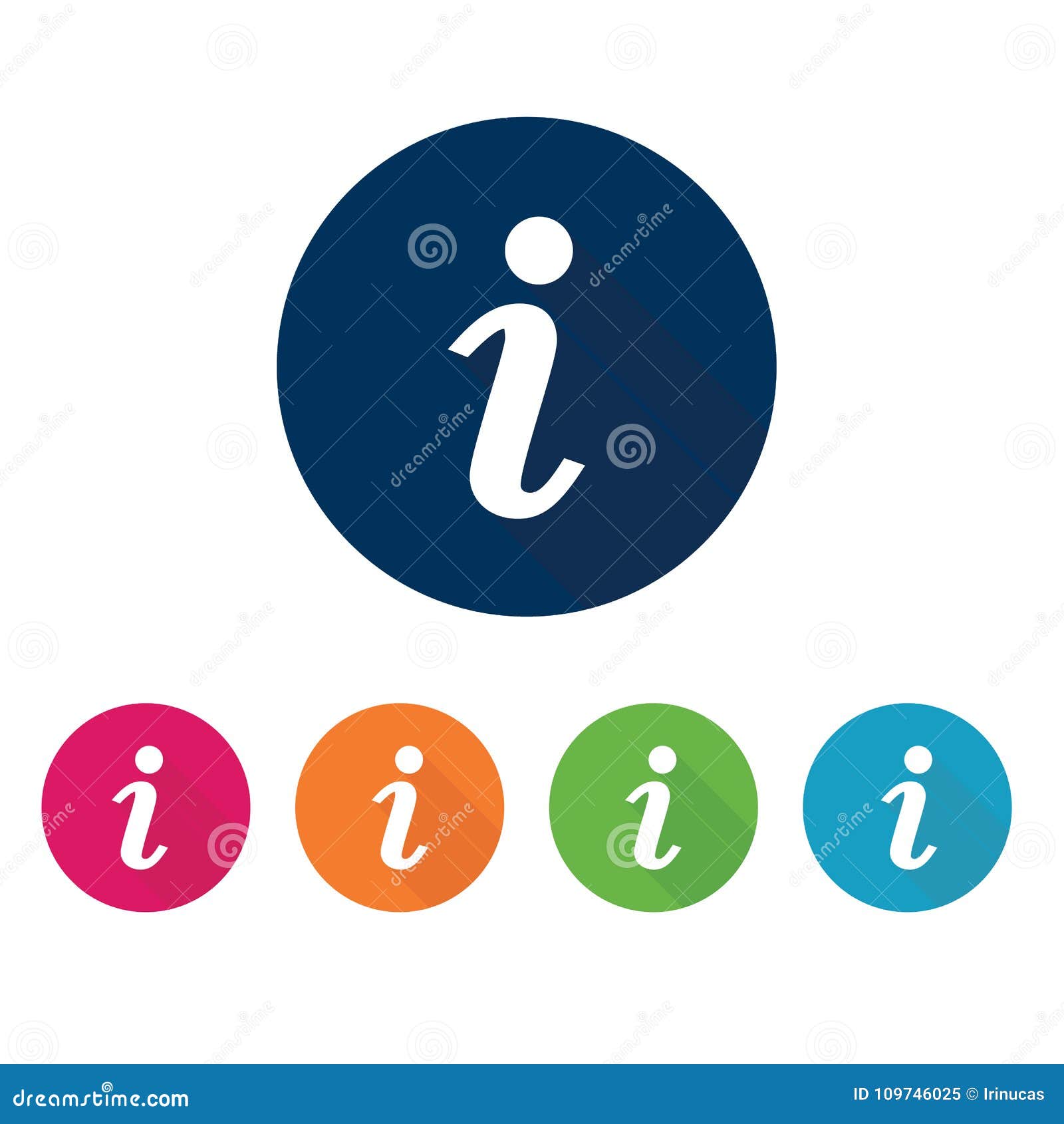 Icona Di Informazioni Simbolo Di Informazioni Per Il Web Illustrazione ...