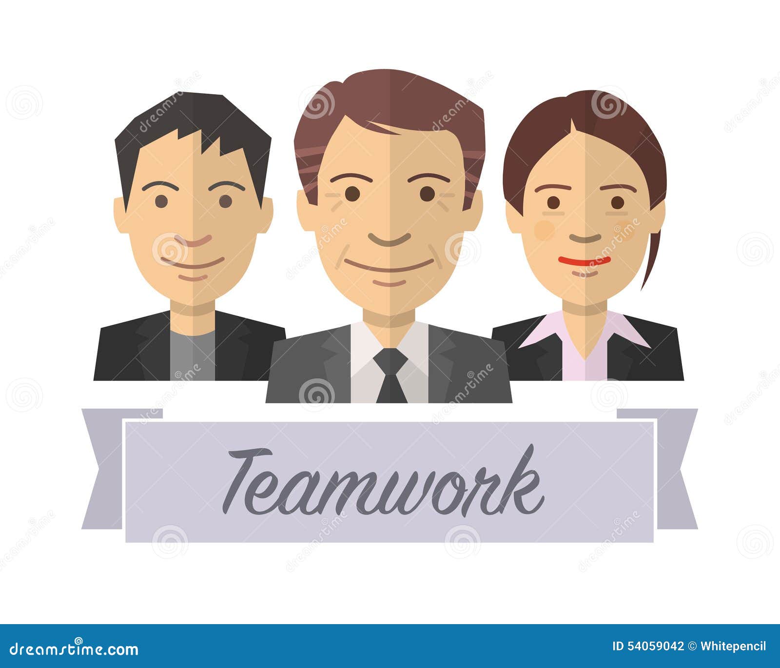 Icona di lavoro di squadra illustrazione vettoriale. Illustrazione di ...