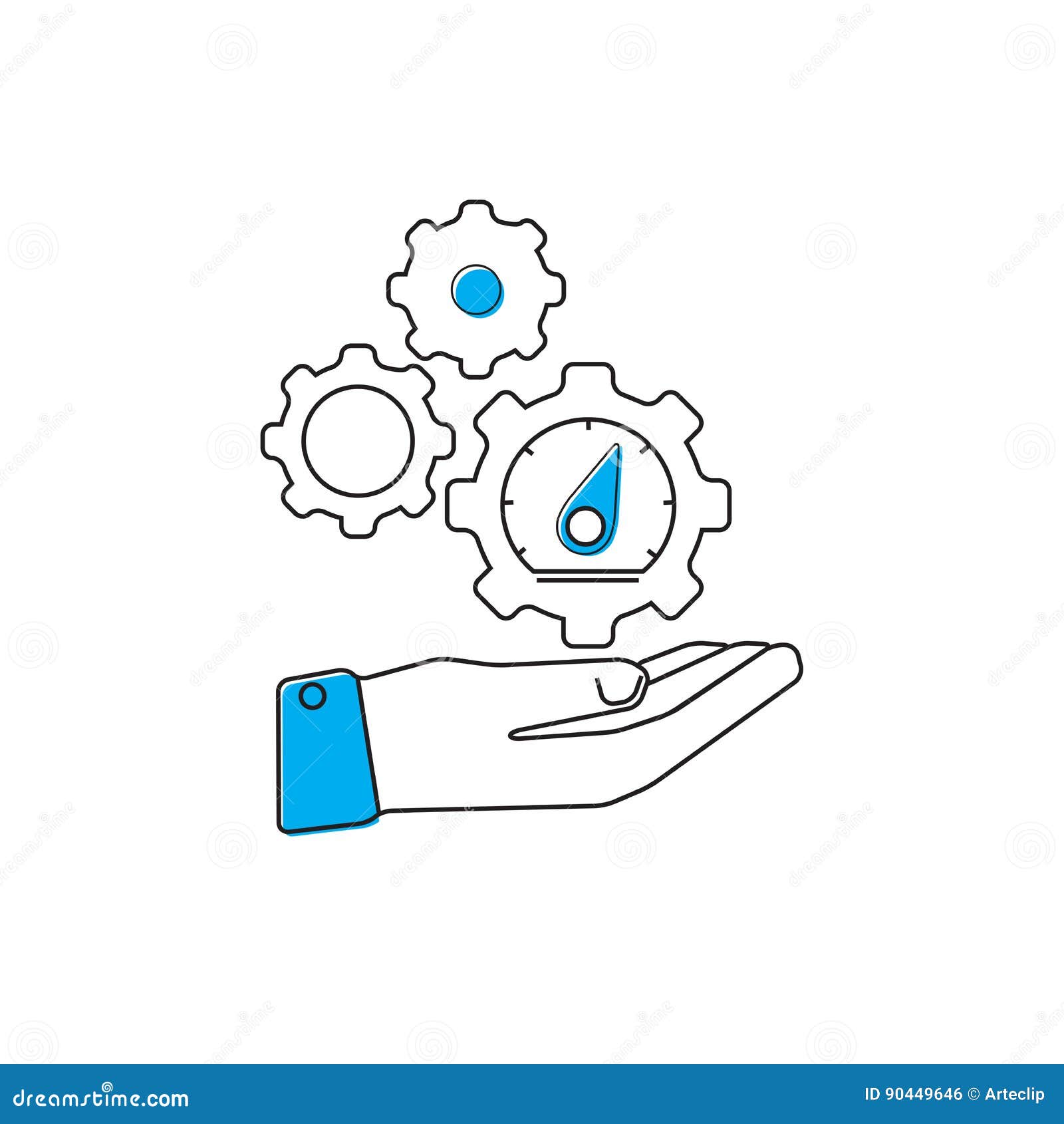 Icona di ottimizzazione fotografia stock. Immagine di simbolico - 90449646