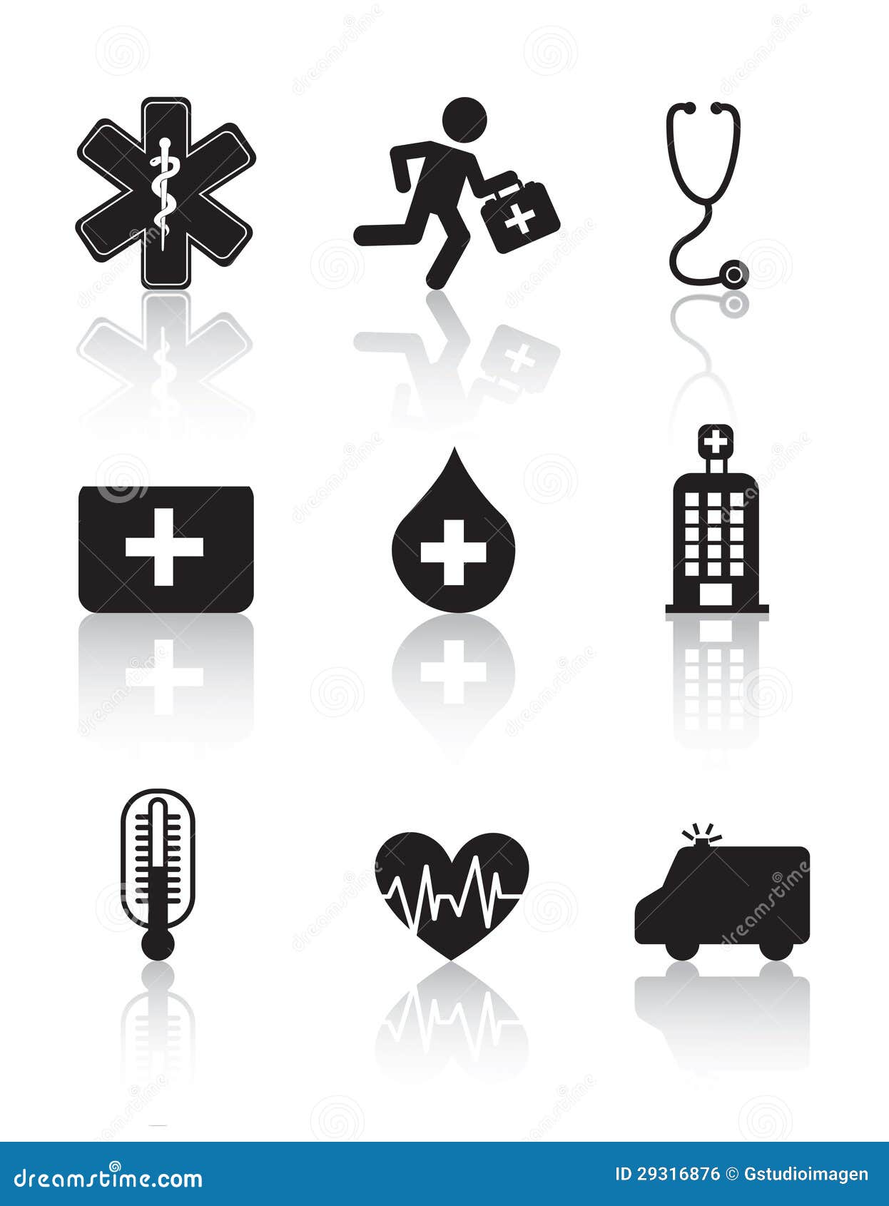 Icona di salute illustrazione vettoriale. Illustrazione di infermiera ...