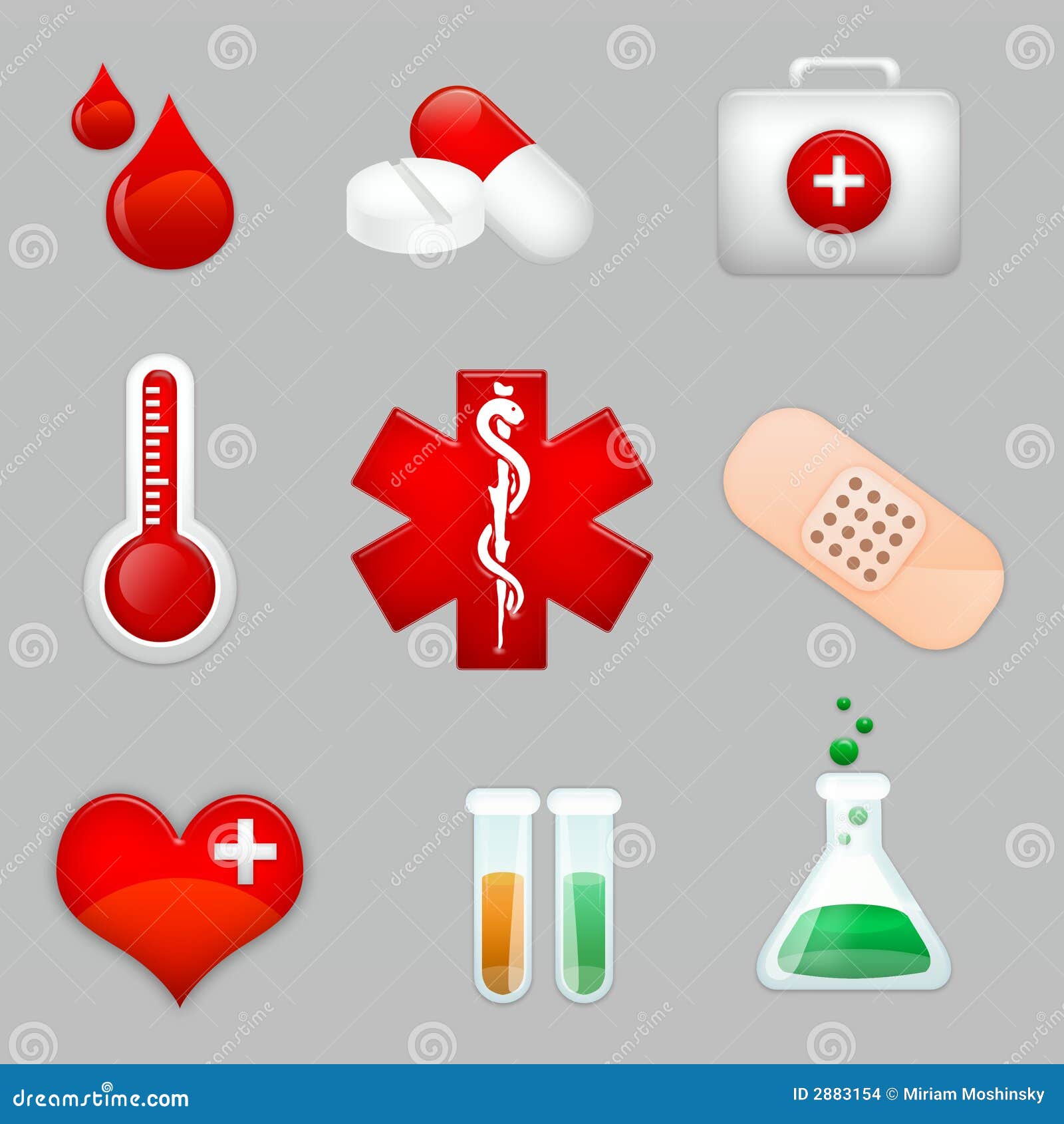 Icona Di Sanità E Della Medicina Illustrazione di Stock - Illustrazione ...