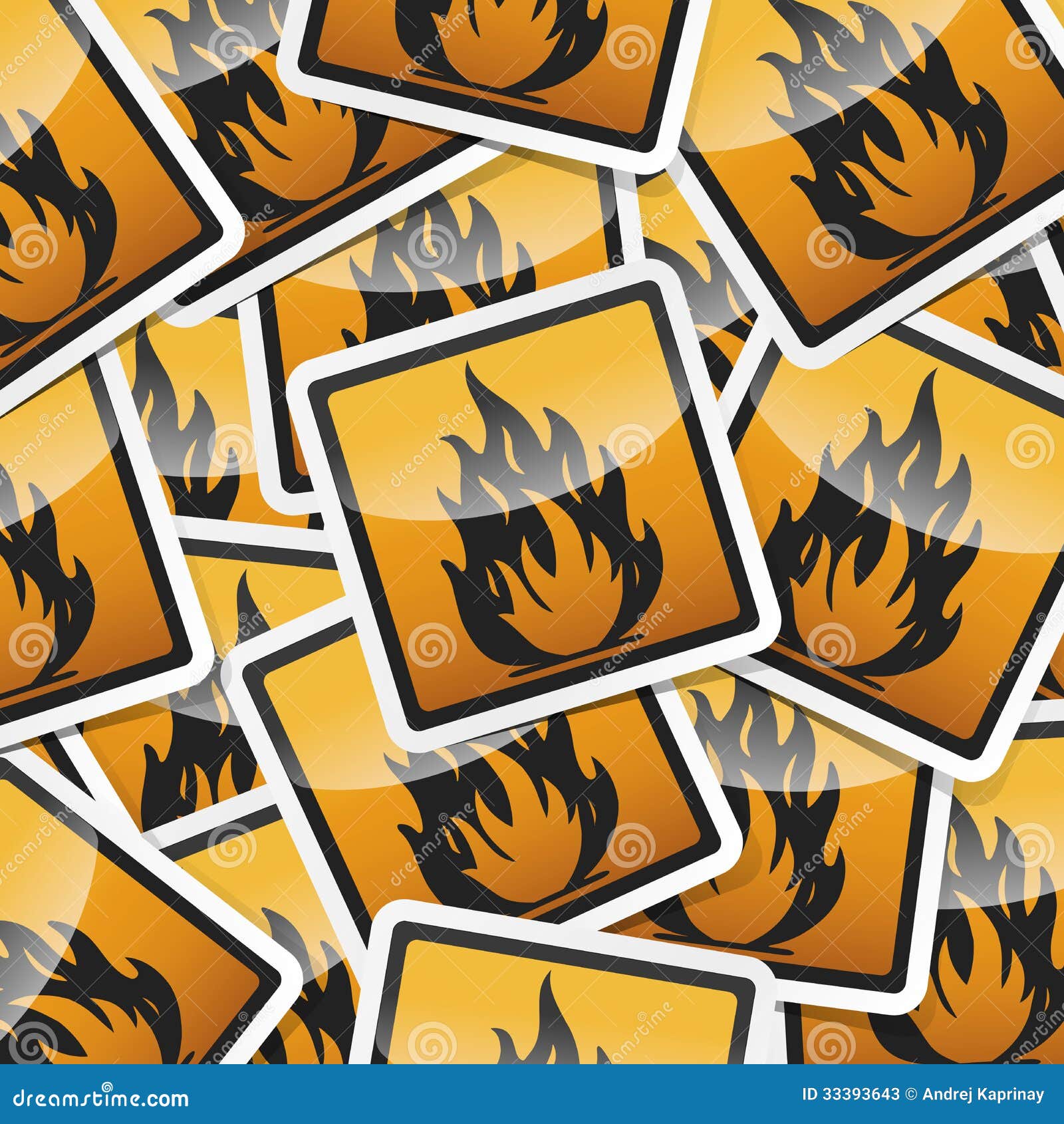 Icona Di Simboli Del Pericolo Illustrazione Vettoriale - Illustrazione ...