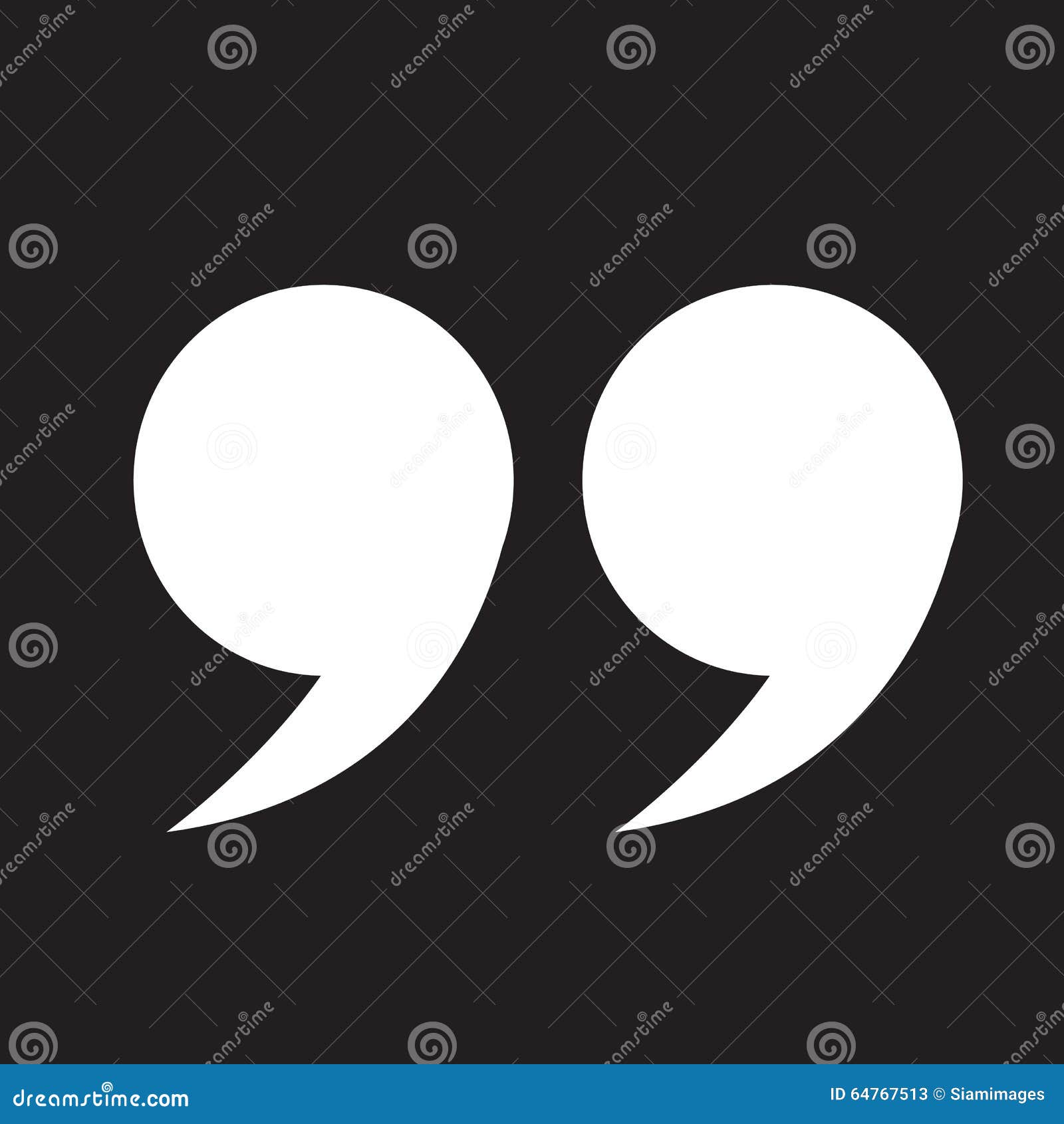 Icona Di Simbolo Delle Virgolette Illustrazione Vettoriale ...