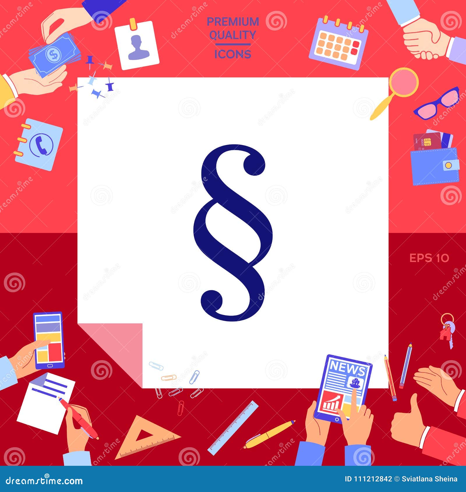 Icona Di Simbolo Di Paragrafo Illustrazione Vettoriale - Illustrazione ...