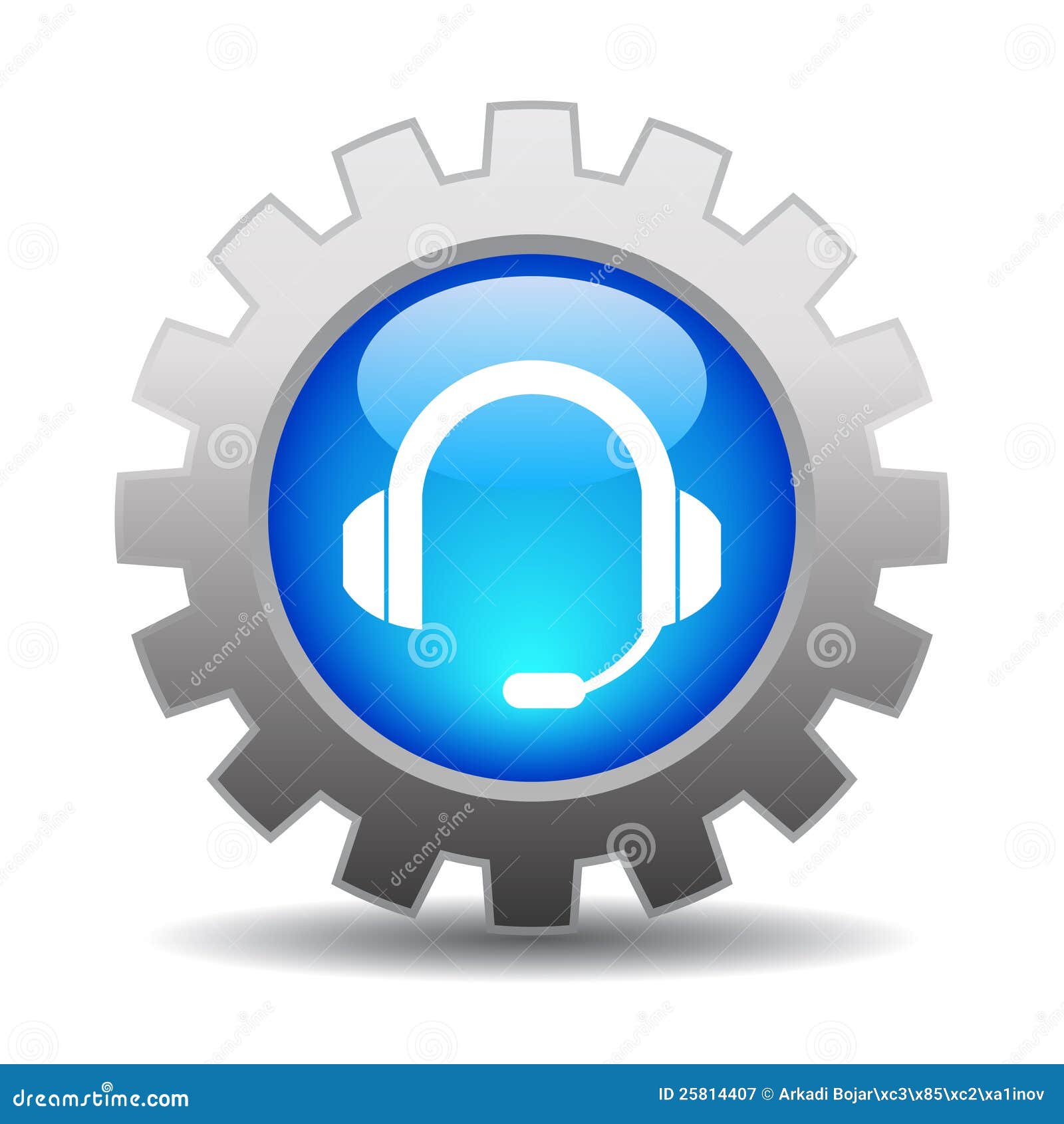 Icona di sostegno illustrazione vettoriale. Illustrazione di centro ...