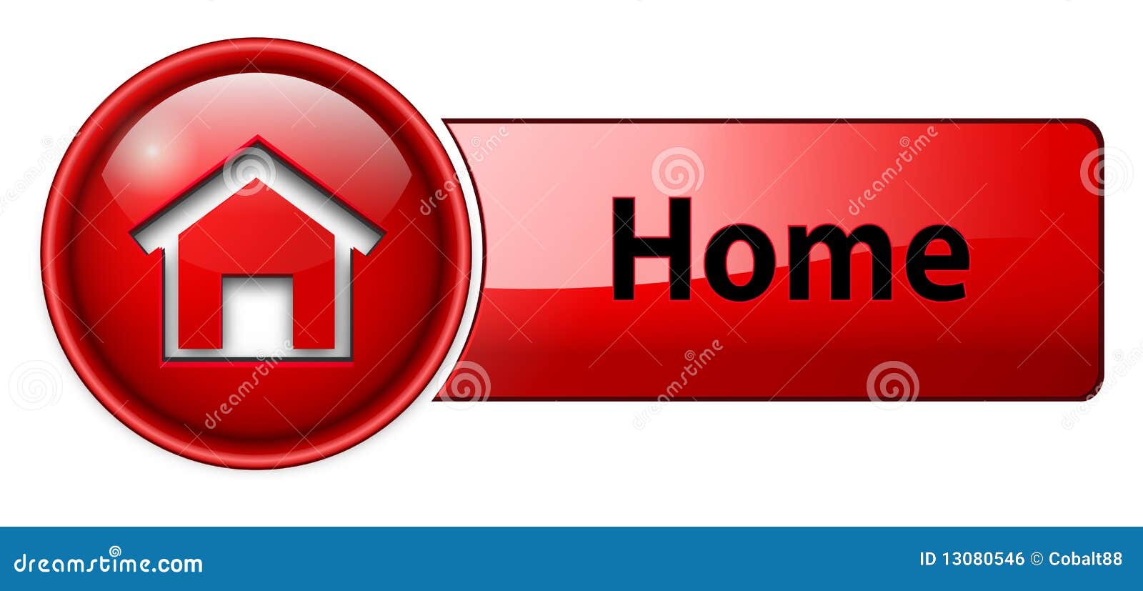 Icona domestica, tasto illustrazione vettoriale. Illustrazione di ...