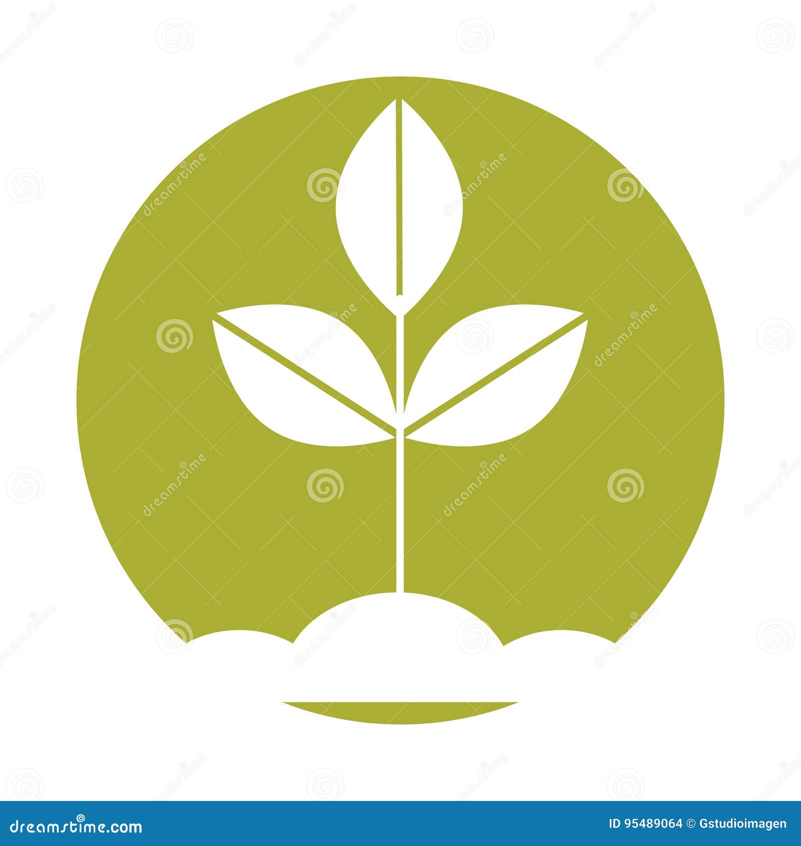 Icona Isolata Pianta Coltivata Illustrazione Vettoriale - Illustrazione ...