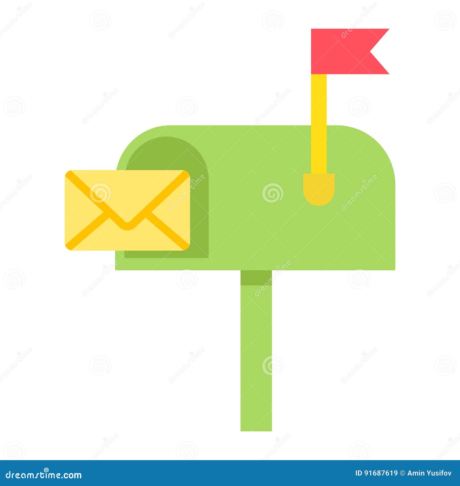 Icona, Lettera E Sito Web Piani Della Cassetta Delle Lettere ...