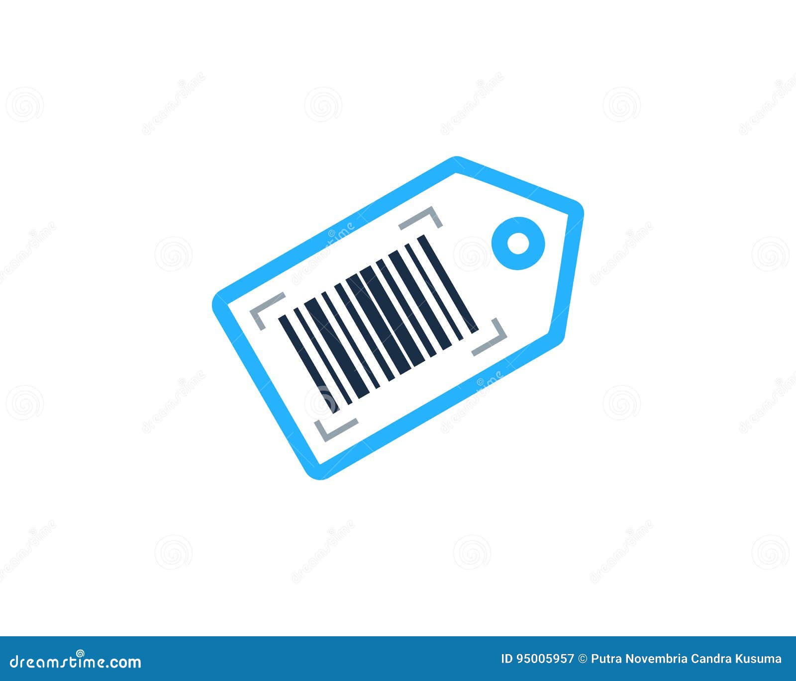 Icona Logo Design Element Del Codice a Barre Dell'etichetta ...