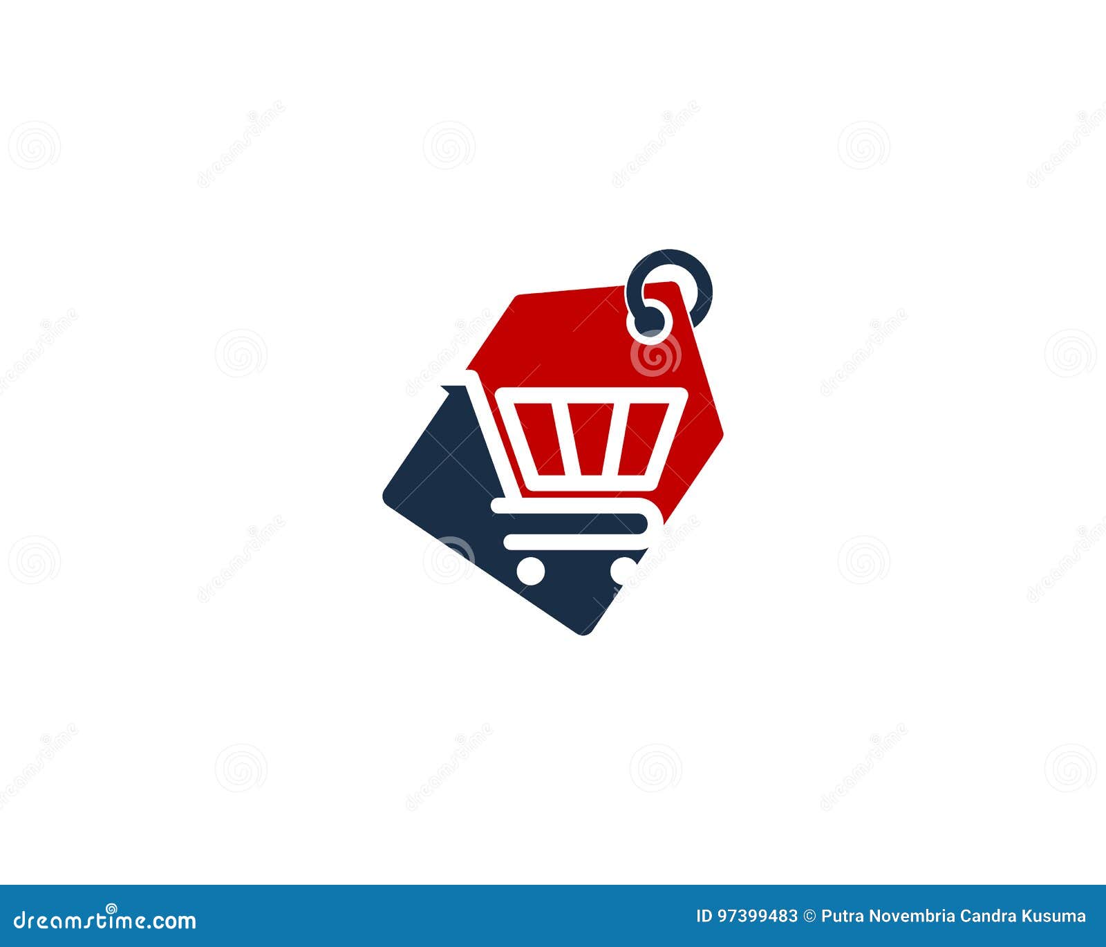 Icona Logo Design Element Di Acquisto Dell'etichetta Illustrazione ...