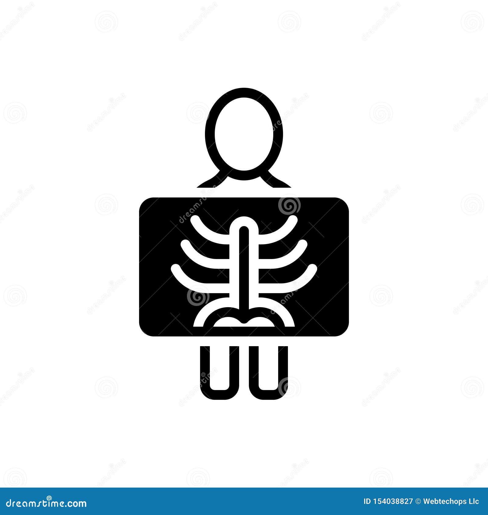 Icona Solida Nera Per I Raggi X, L'esame E La Radiologia Illustrazione ... Icona Solida Nera Per I Raggi X, L'esame E La Radiologia Illustrazione ...