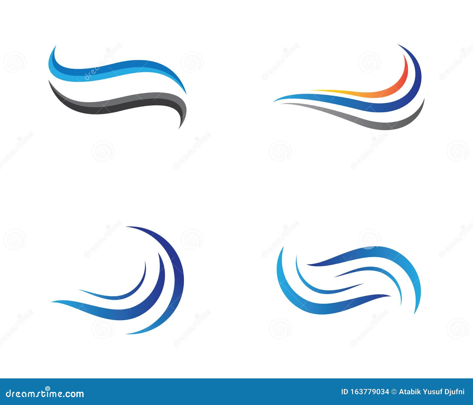 Icona vettore linea d'onda illustrazione vettoriale. Illustrazione di ...