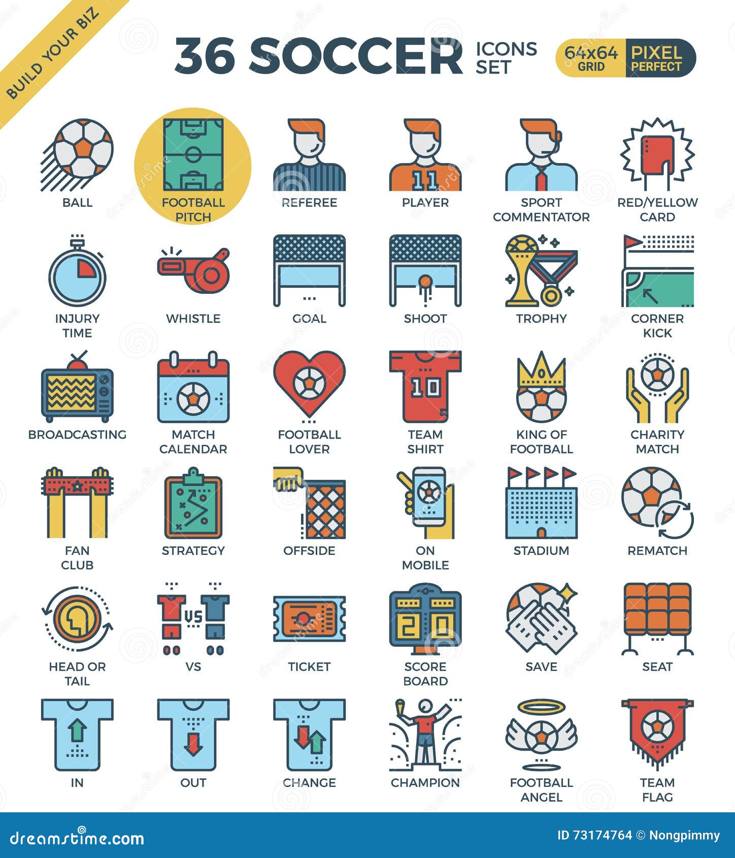 Icone calcio/di calcio illustrazione vettoriale. Illustrazione di tazza ...