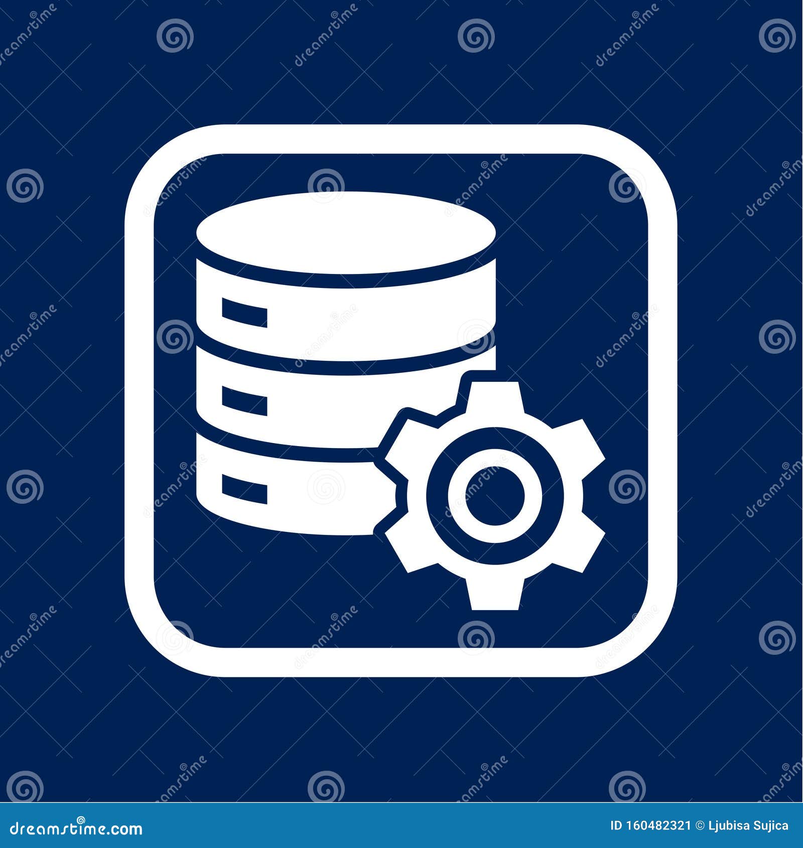 Icone Database - Illustrazione Illustrazione Vettoriale - Illustrazione ...