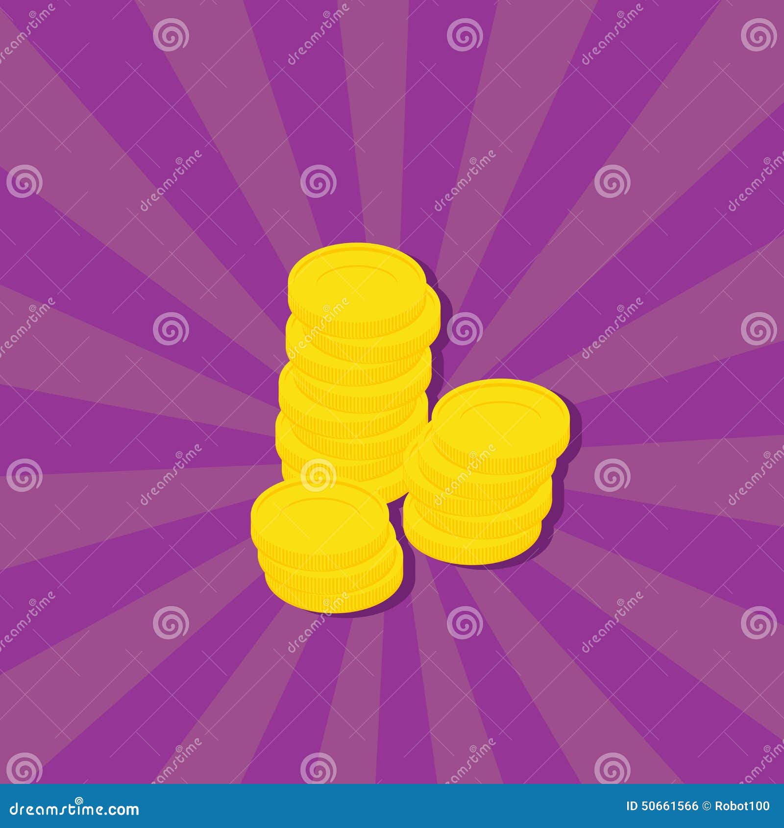 Icone dei soldi illustrazione vettoriale. Illustrazione di prestito ...