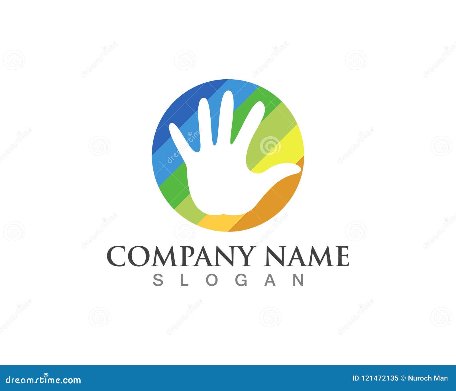 Icone del logos della mano illustrazione vettoriale. Illustrazione di ...