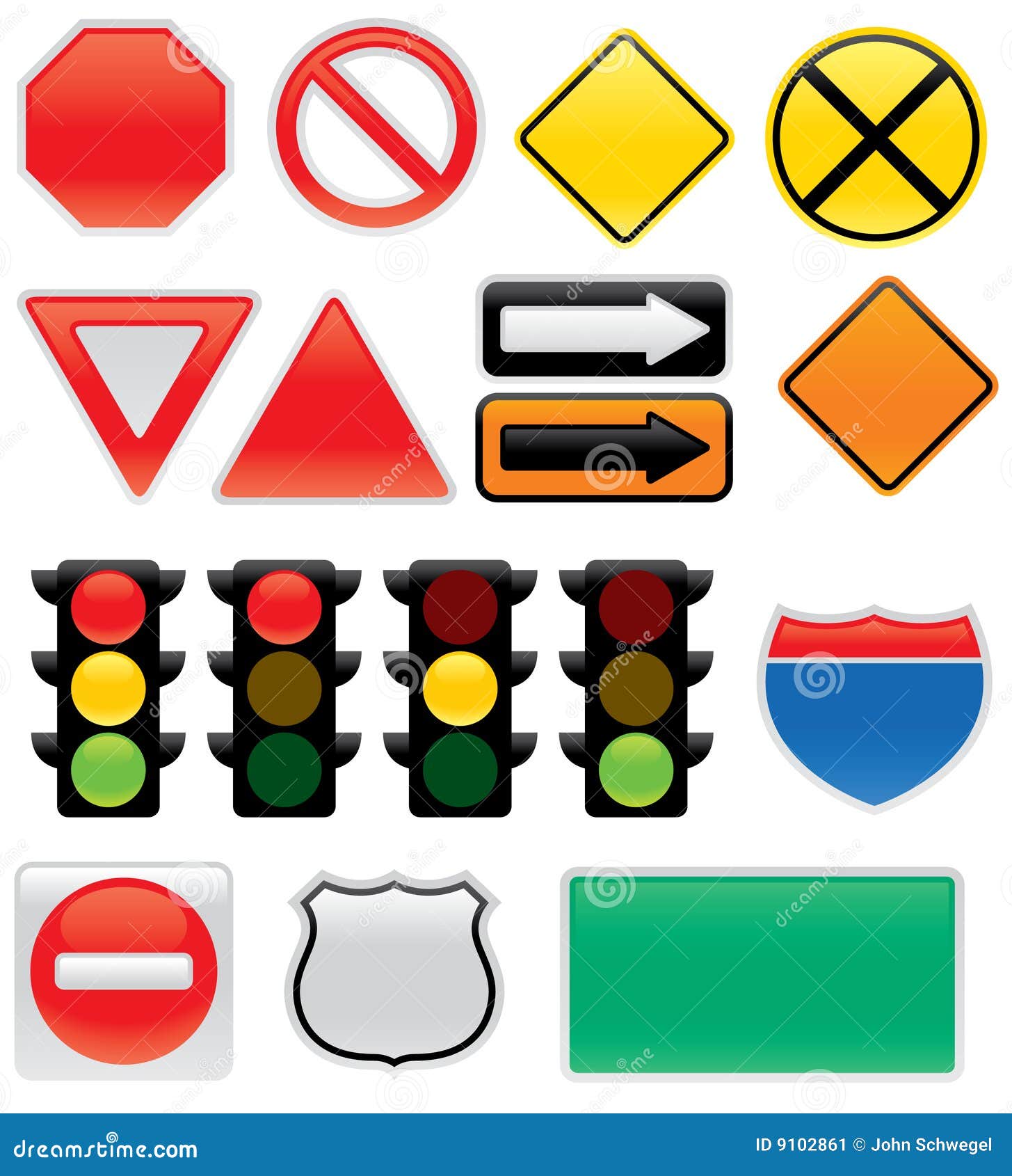 Icone del segnale stradale illustrazione vettoriale. Illustrazione di ...