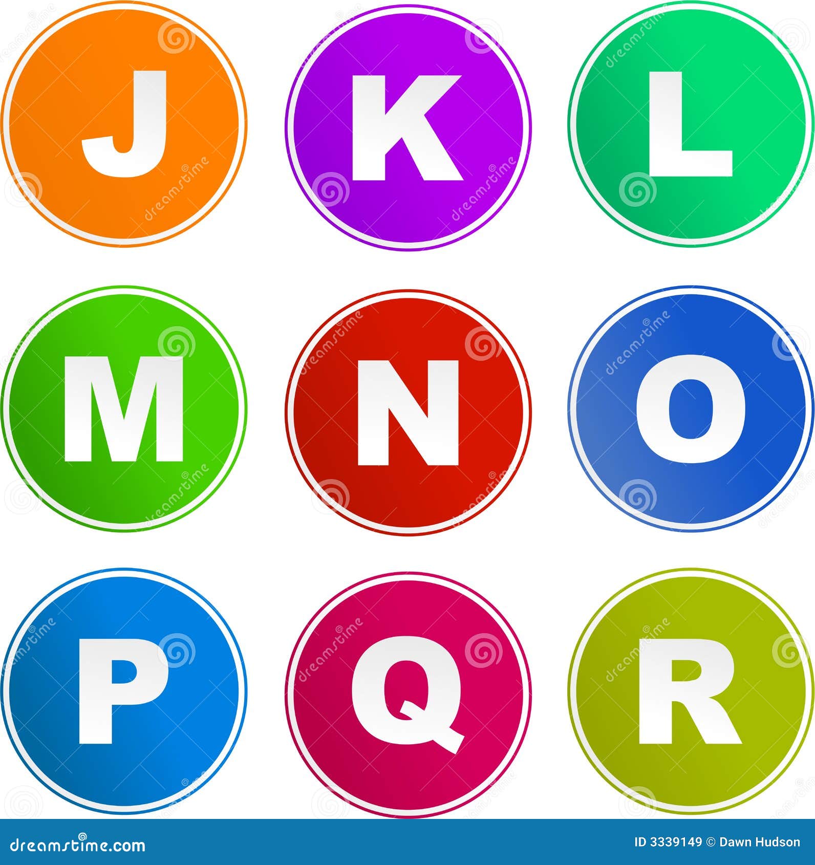 Icone Del Segno Di Alfabeto Illustrazione Vettoriale - Illustrazione di lezione, isolato: 3339149