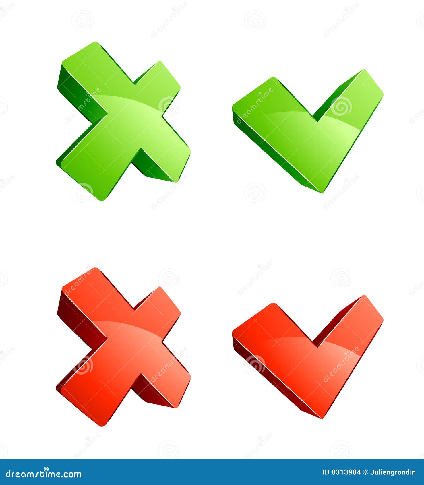 Icone del segno di spunta illustrazione vettoriale. Illustrazione di ...