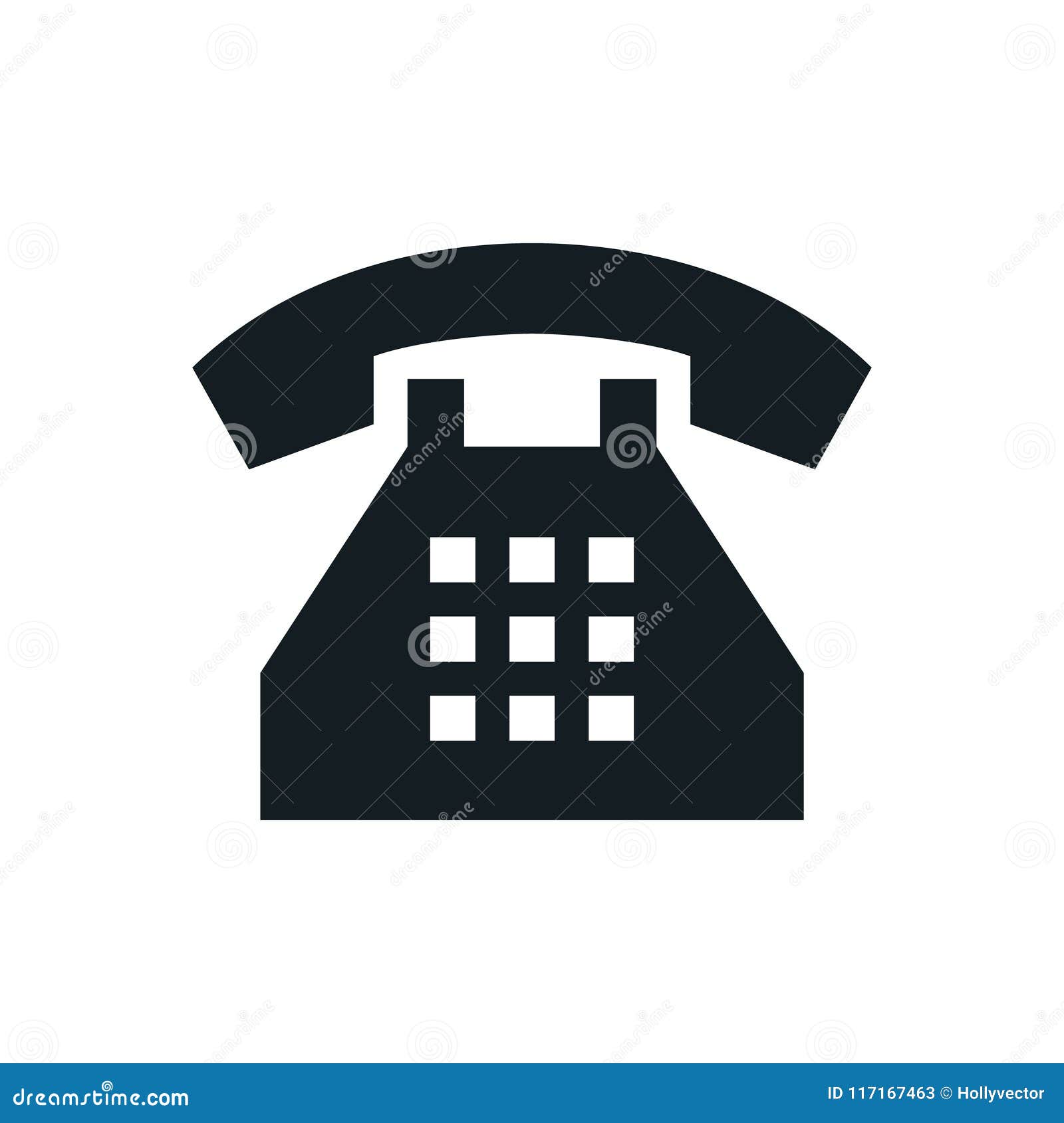 Icone Del Telefono, Simbolo Del Telefono Illustrazione Vettoriale ...