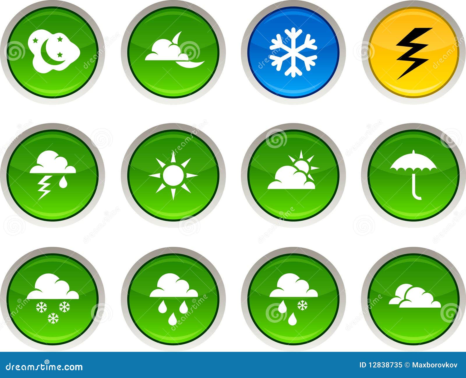 Icone del tempo. illustrazione vettoriale. Illustrazione di elemento ...