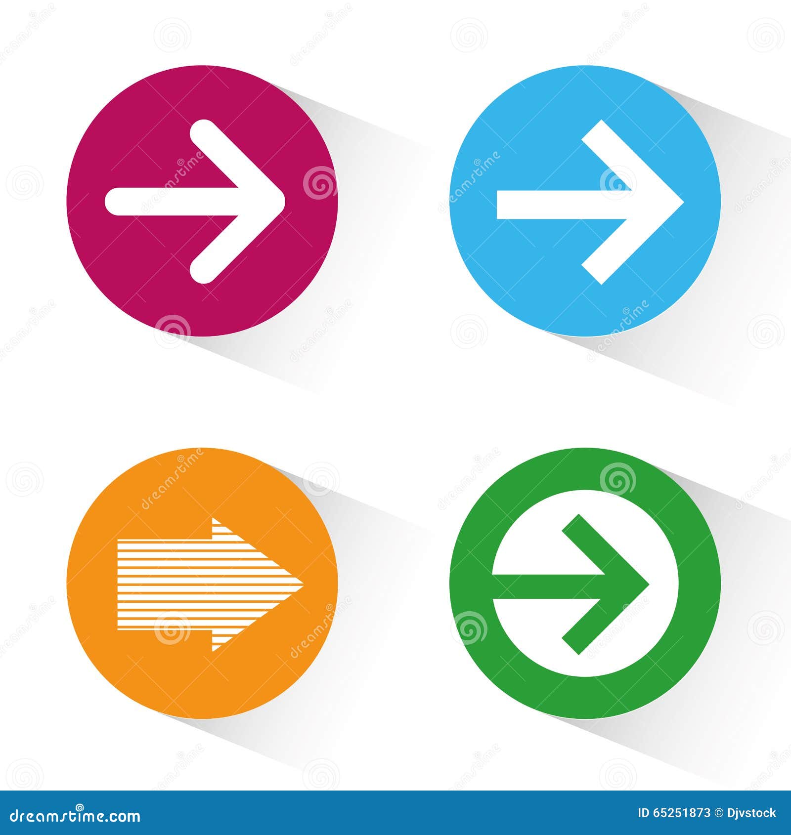 Icone Delle Frecce Grafiche Illustrazione Vettoriale - Illustrazione di ...