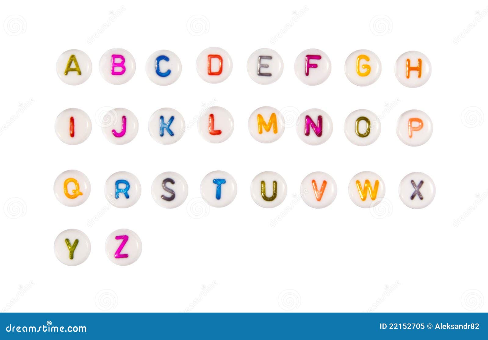Icone di alfabeto immagine stock. Immagine di colorato - 22152705
