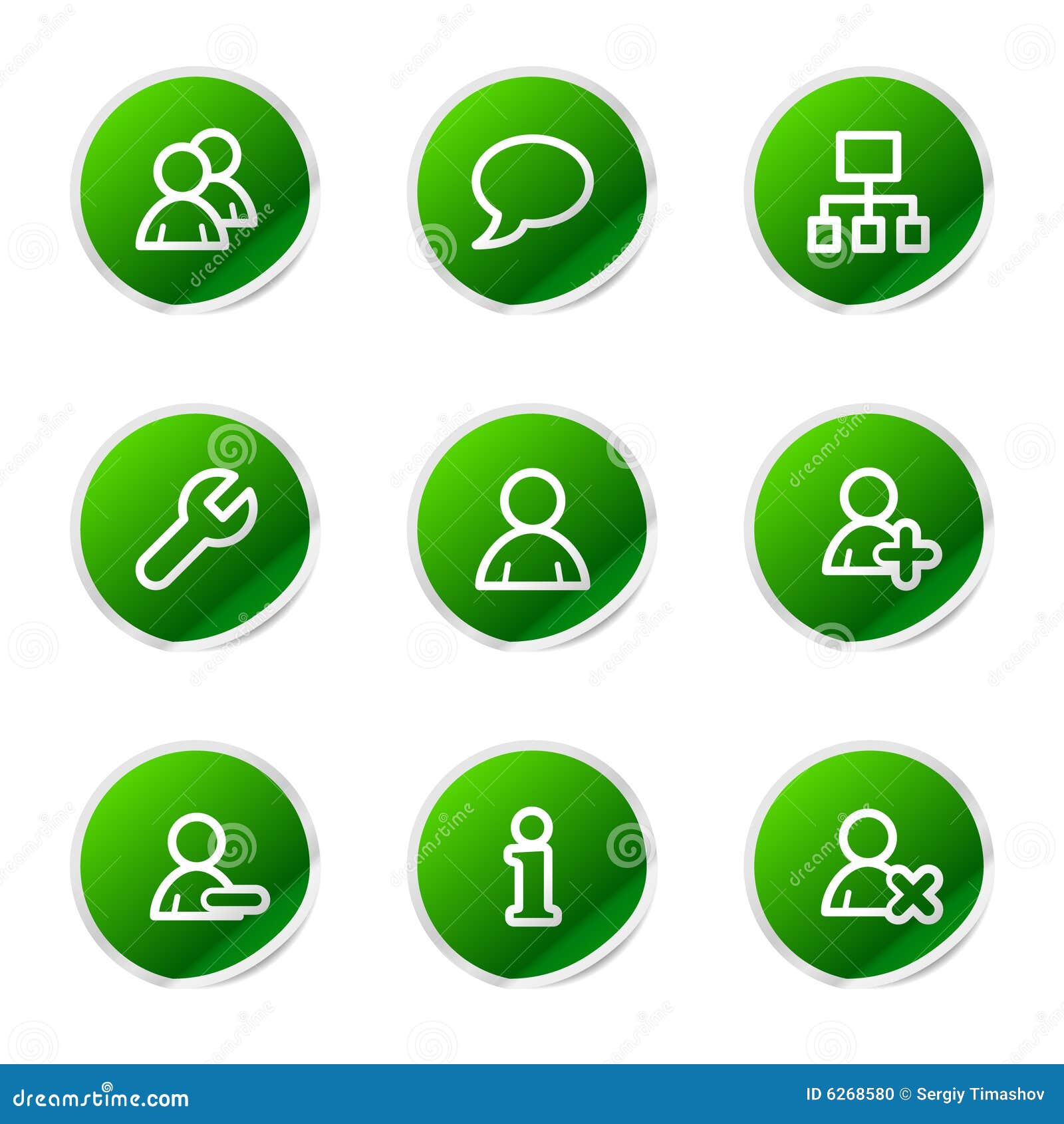 Icone di Web degli utenti illustrazione vettoriale. Illustrazione di ...