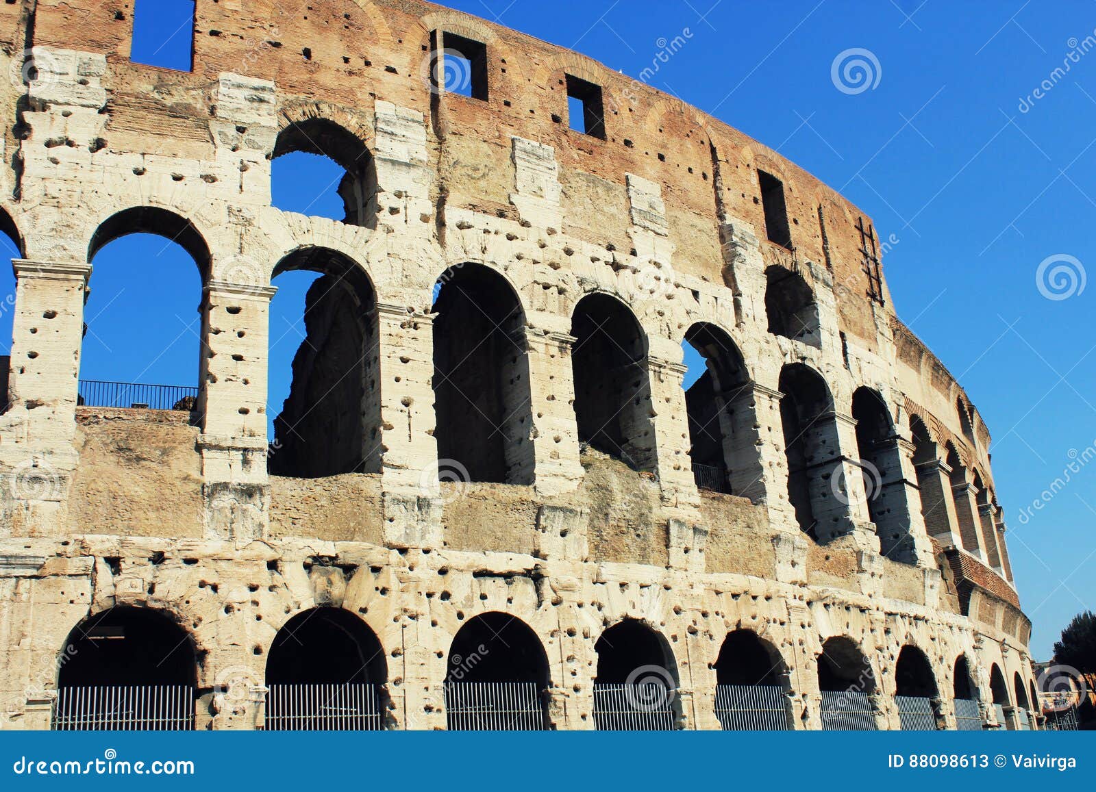 The Iconic Ancient Colosseum Of Rome Royalty-Free Stock Photo ...