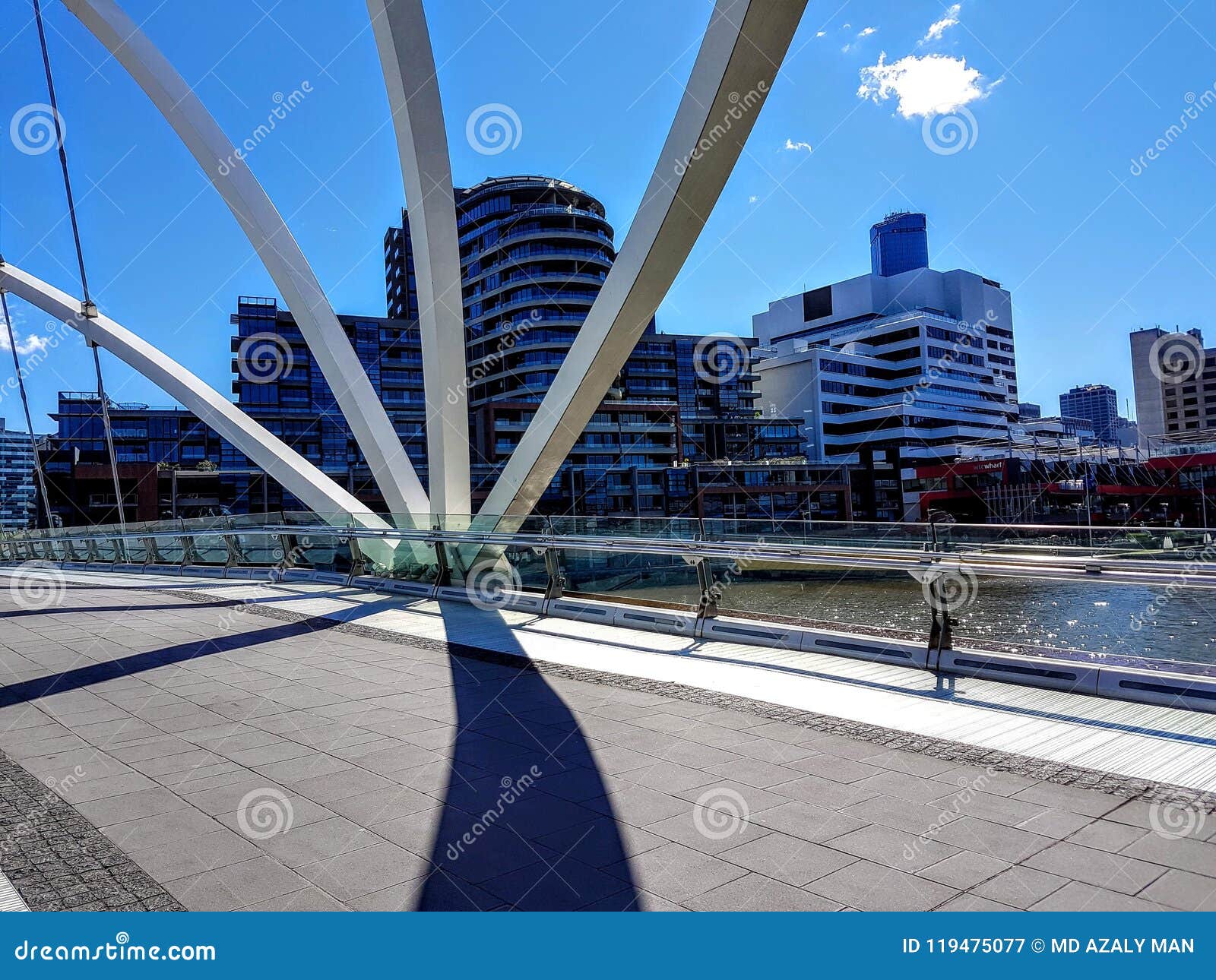 Shadow bridge editorial photography. Image of modern - 119475077