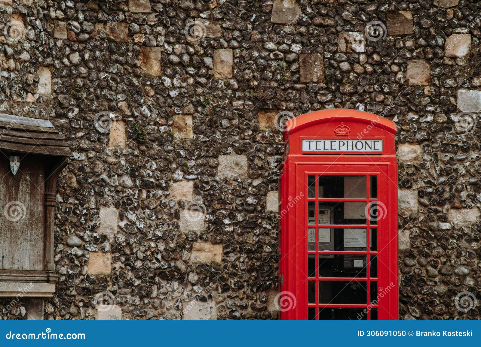 The Iconic British Telephone Box Editorial Image - Image of scenic ...