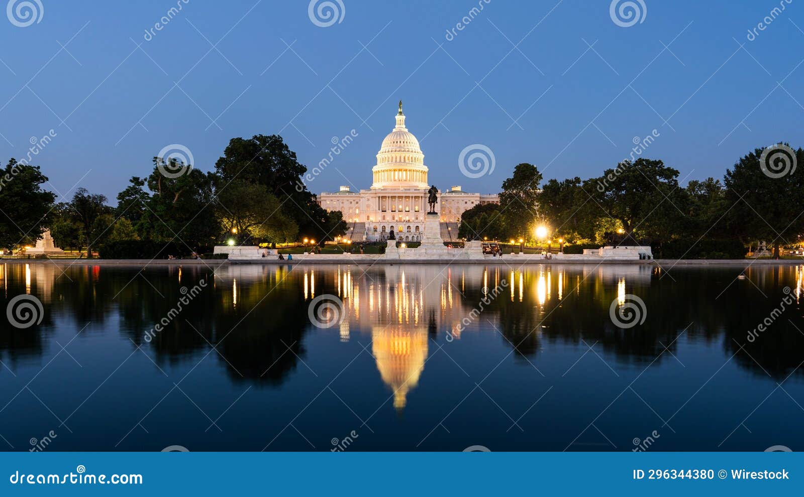 Iconic Capitol Building in Washington DC, USA, with Its Iconic White ...