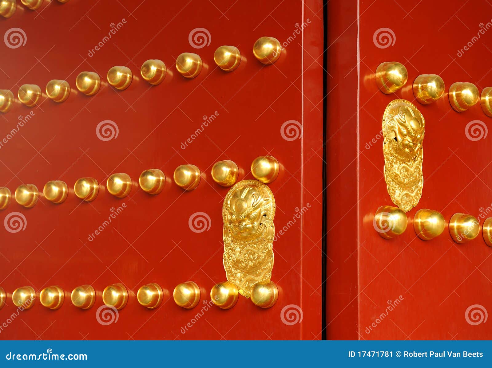 Iconic Chinese Gate, Beijing, China. Stock Image - Image of traditional ...